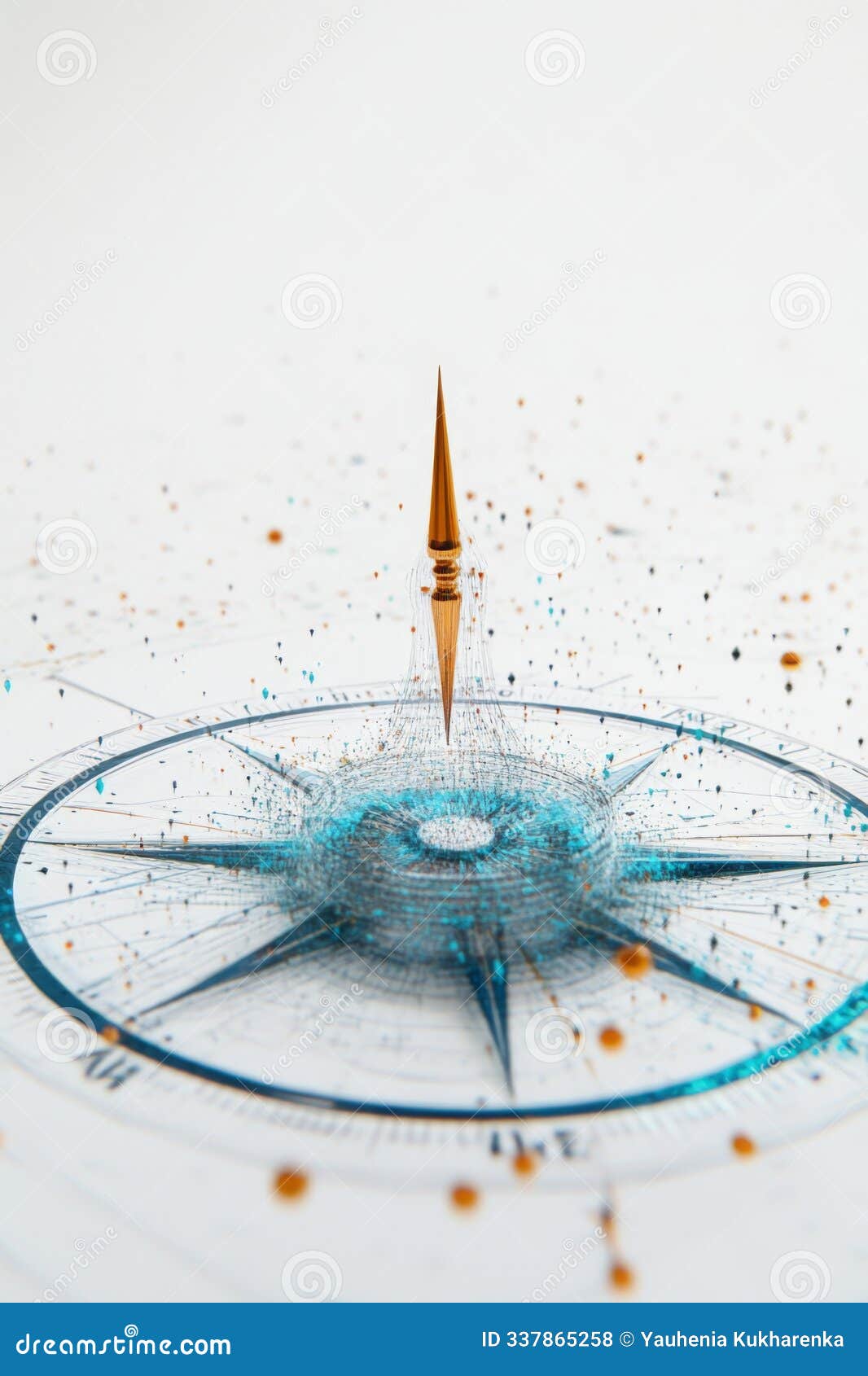 Data-Driven Navigation: Finding Insights Stock Illustration ...