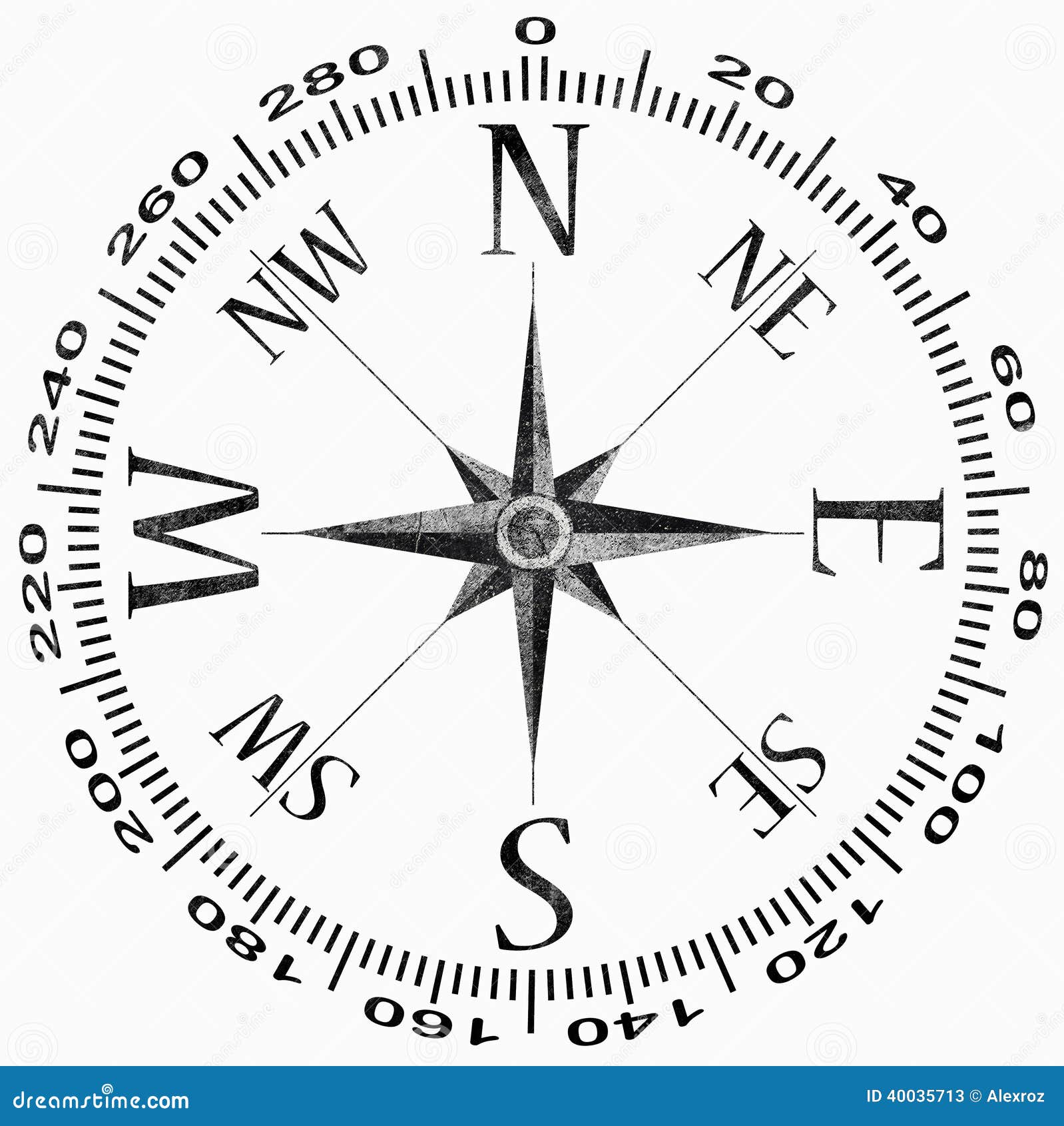Compass stock illustration. Illustration of isolated - 40035713