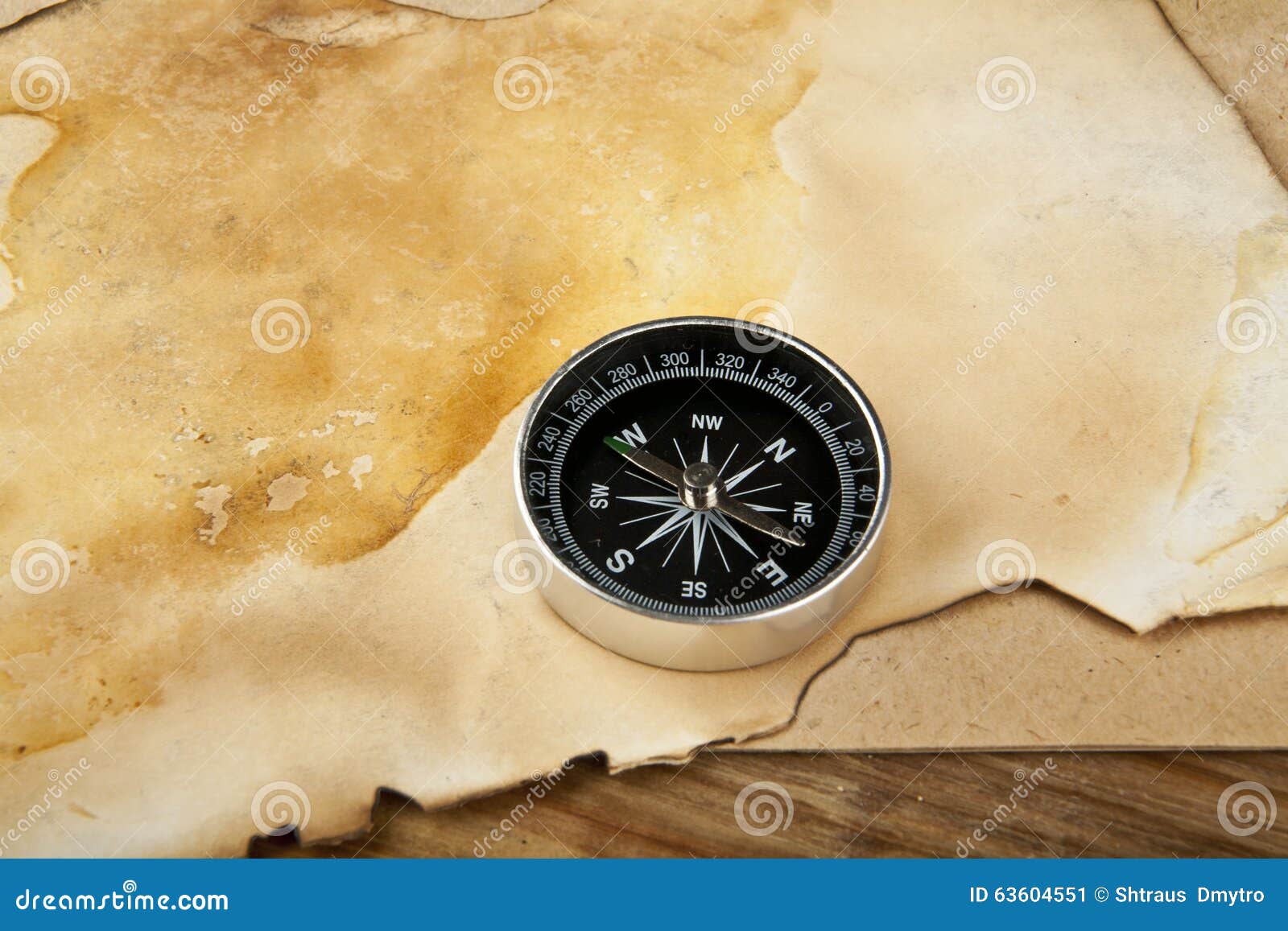 Compass stock image. Image of navigation, equipment, number - 63604551