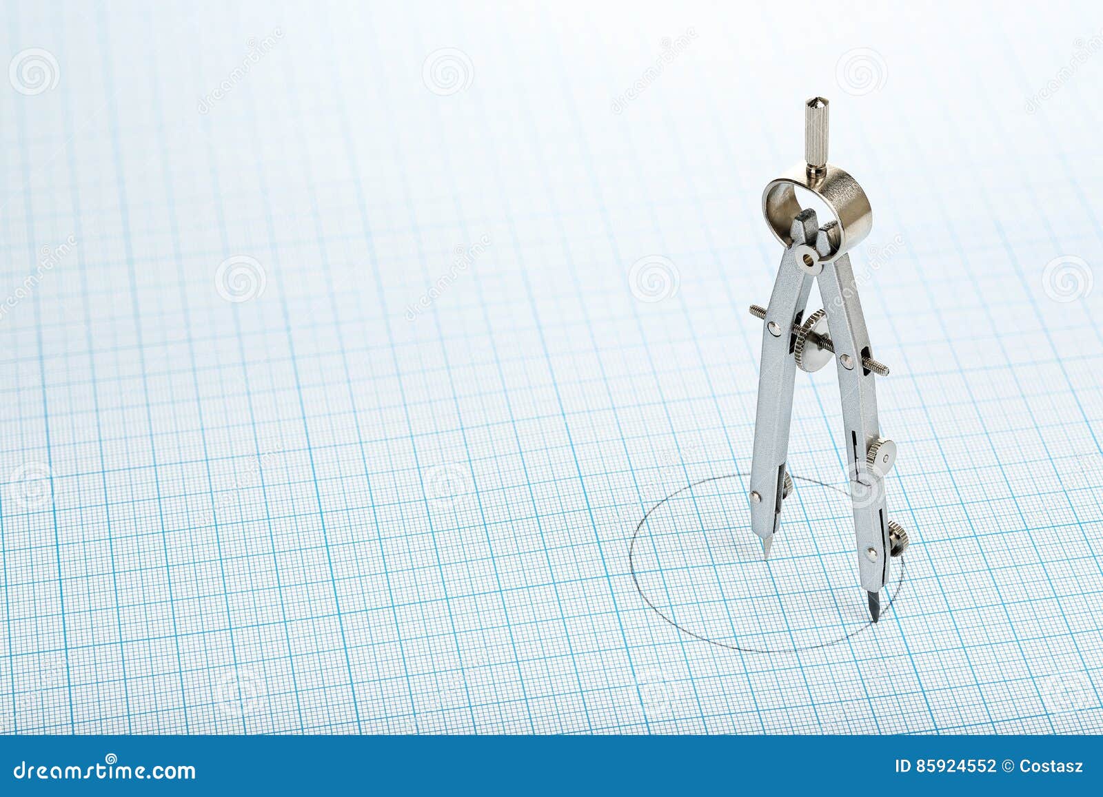 Compass on paper stock photo. Image of line, closeup - 85924552