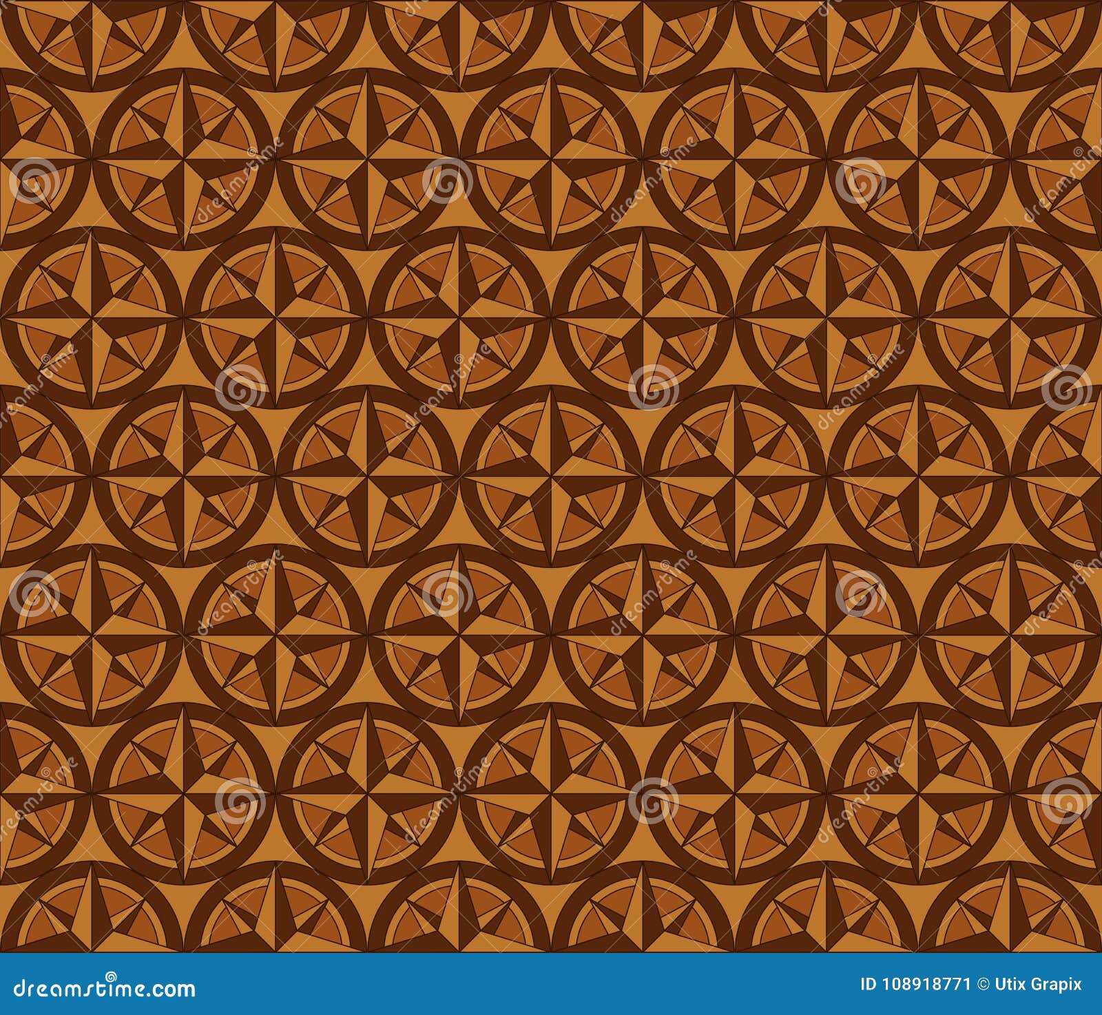 Compass Pattern Vector stock vector. Illustration of vintage - 108918771