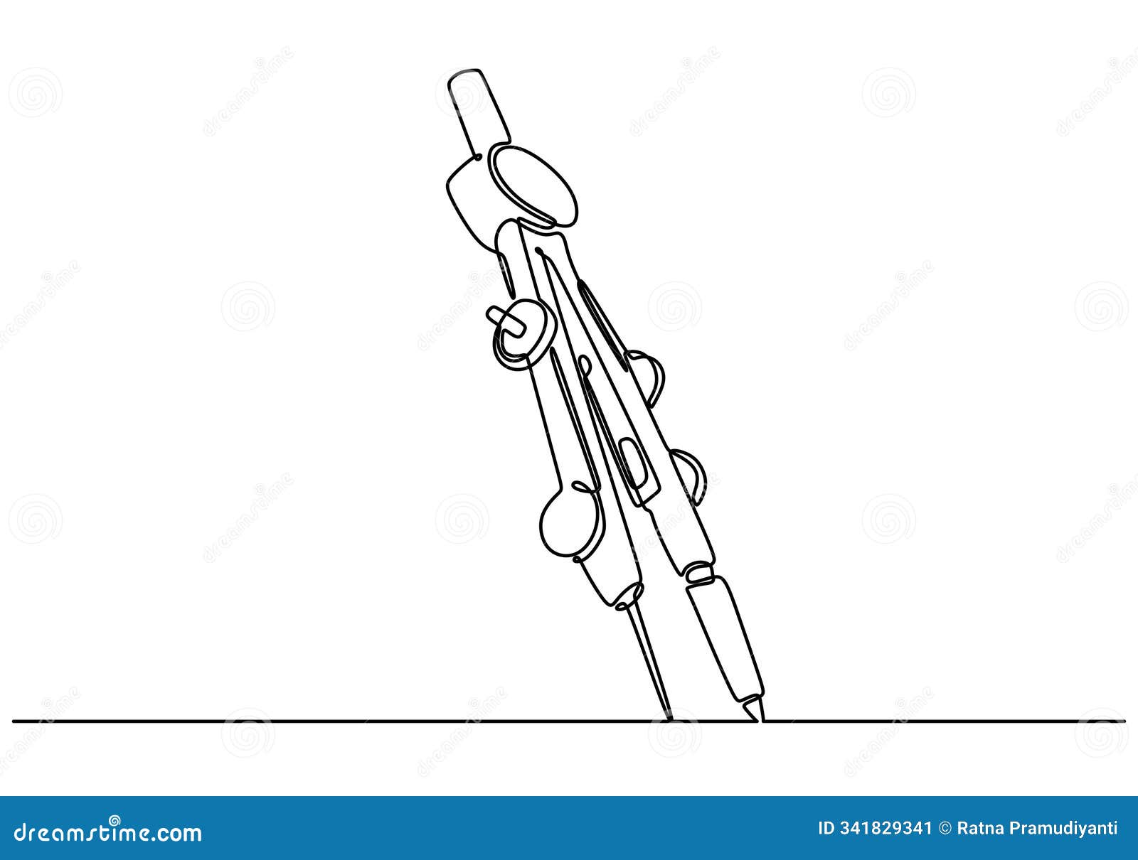 Precision, Compass Isometric Icon. 3d Line Art Technical Drawing ...