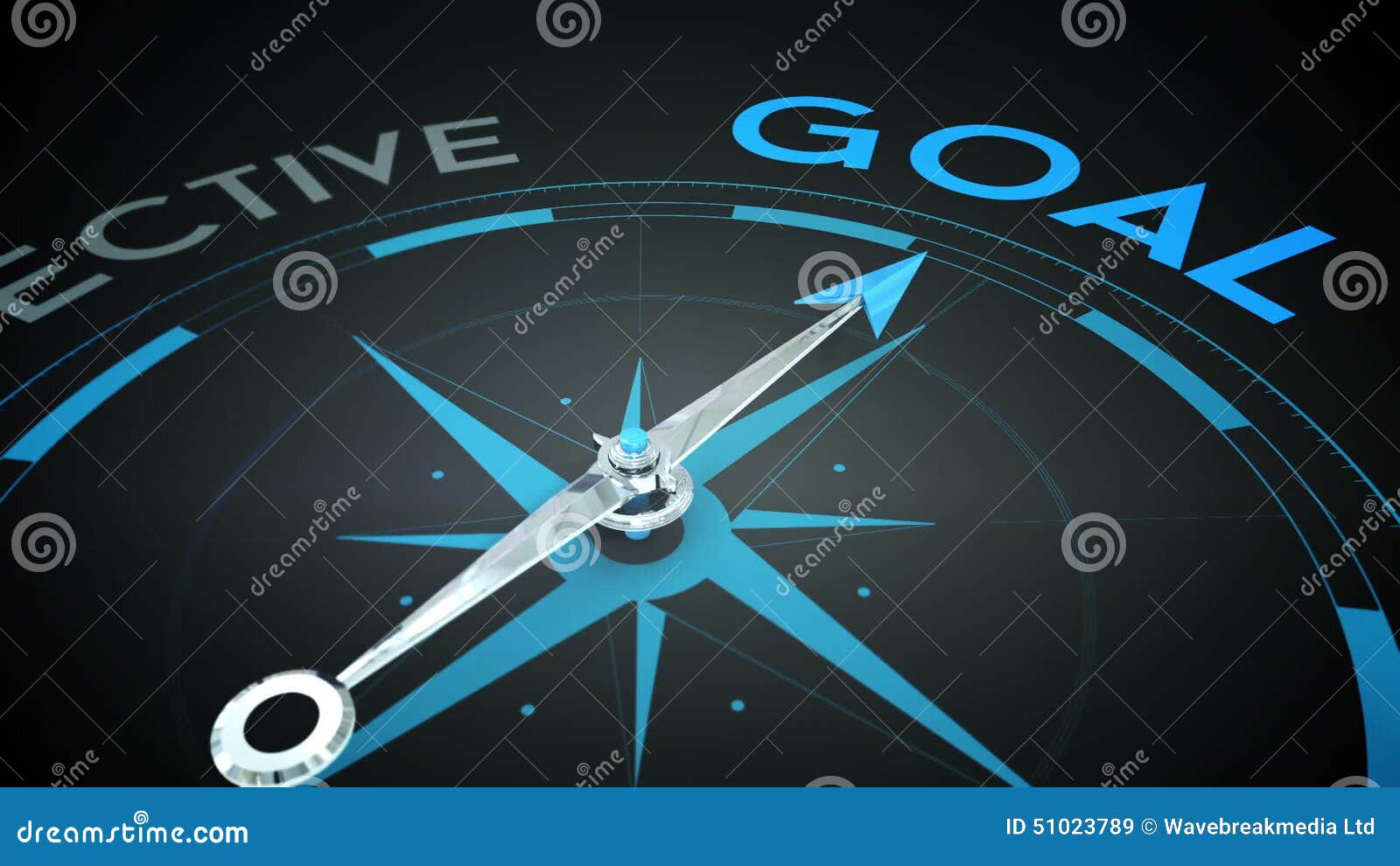 Compass pointing to goal stock video. Video of pointing - 51023789