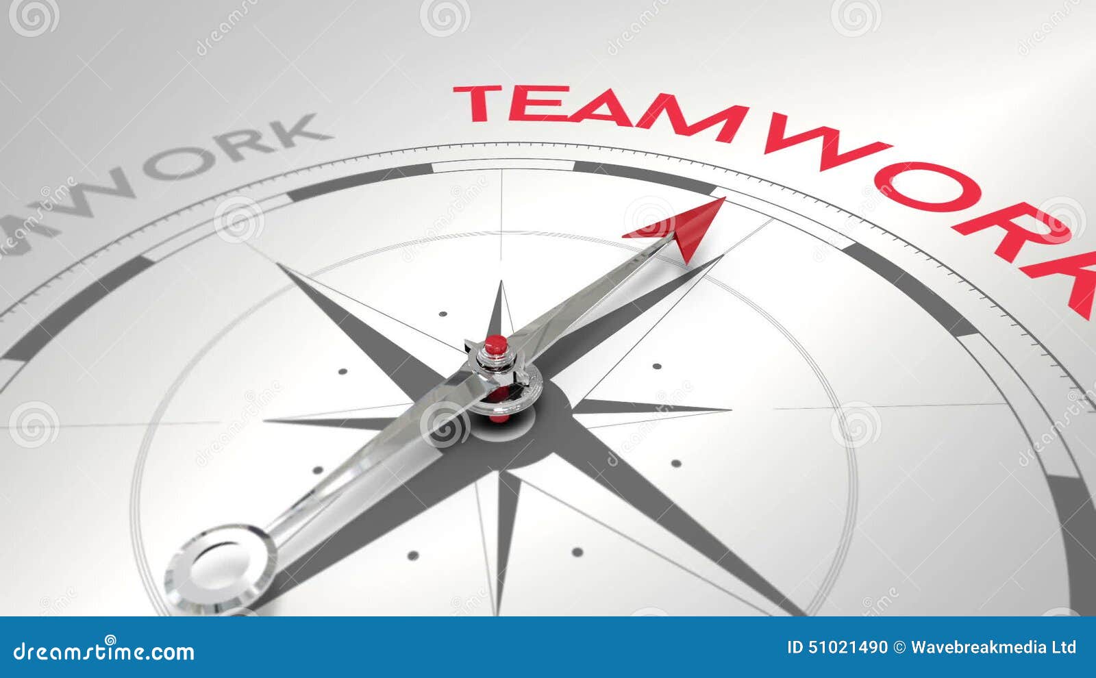 Compass Pointing To Teamwork Stock Footage - Video of journey, showing ...