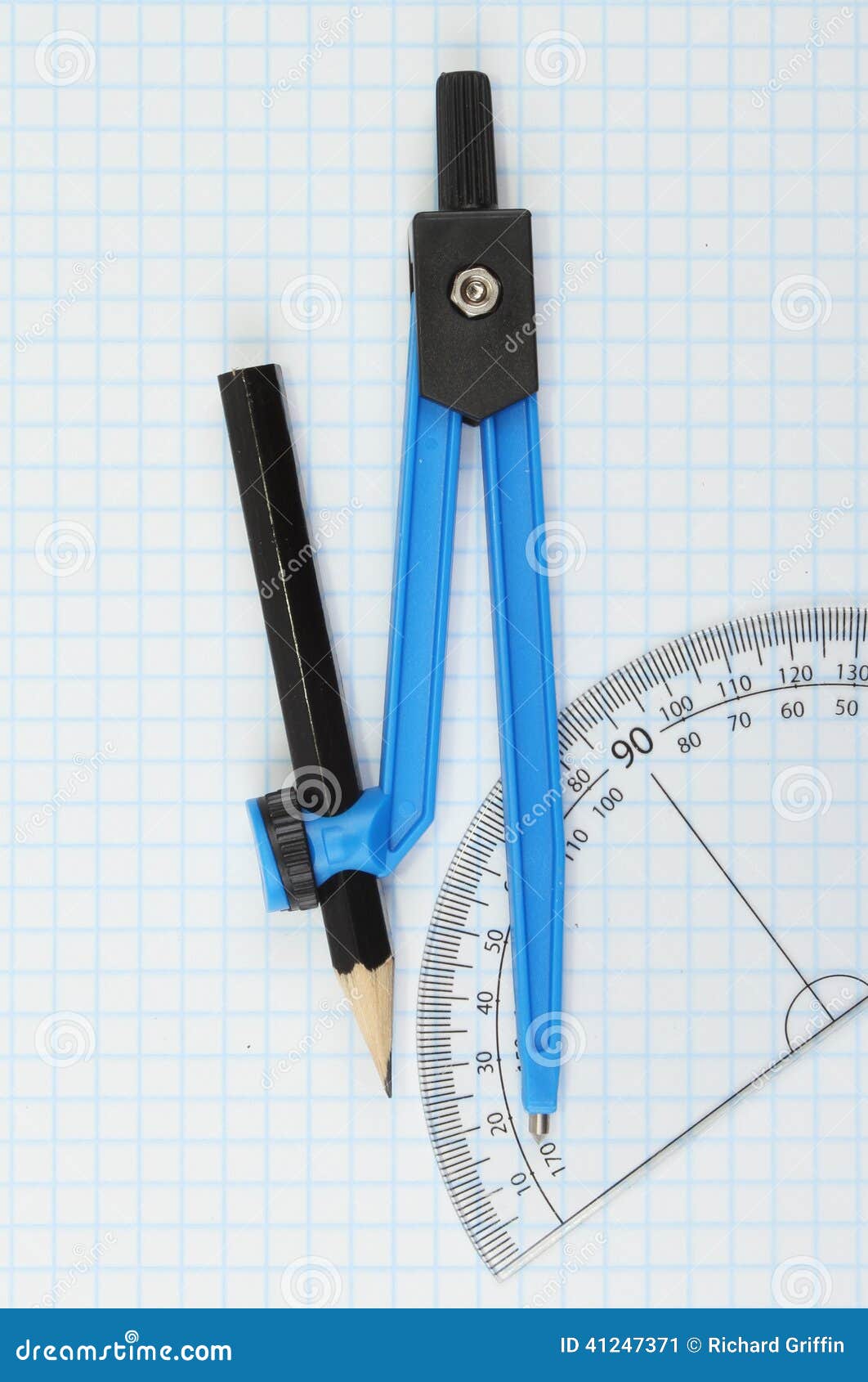 Compass And Protractor Stock Photo | CartoonDealer.com #57145692