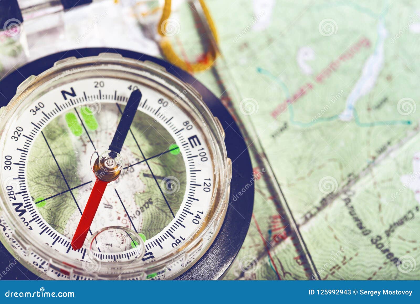 Compass retro style stock image. Image of equipment - 125992943