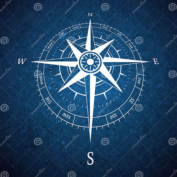 Compass road sign stock vector. Illustration of direction - 36009612