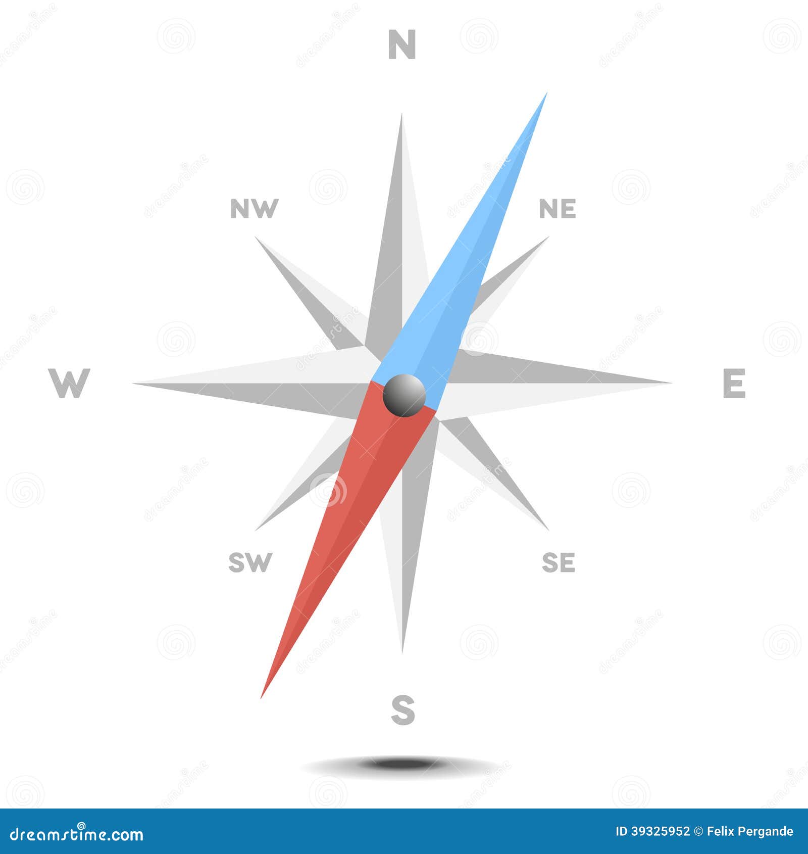 Compass rose stock illustration. Illustration of leisure - 39325952