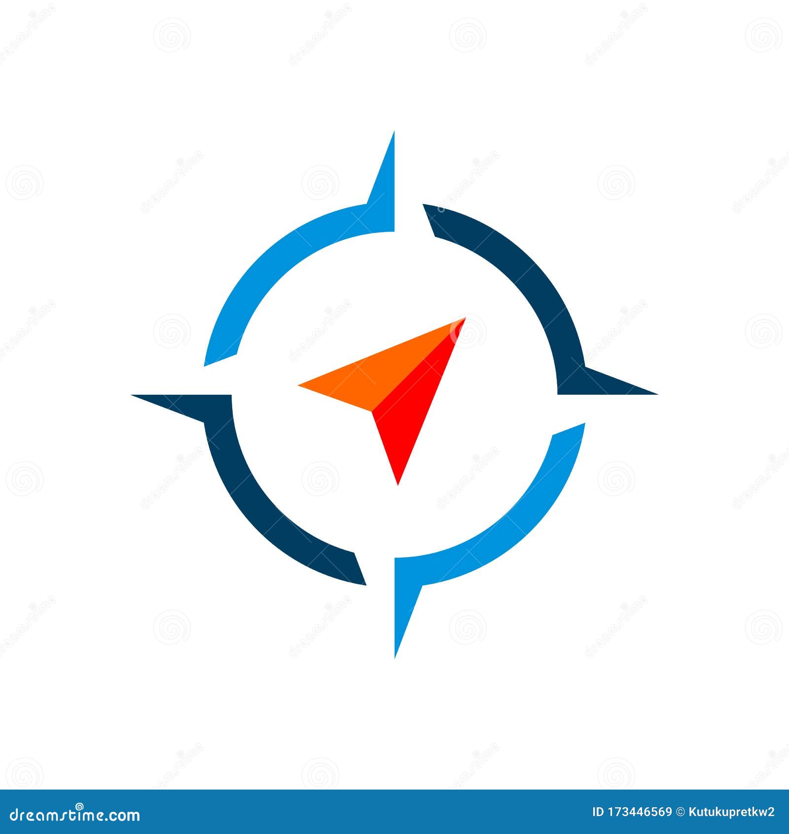 Compass Rose Vector Logo Template Illustration Design. Vector EPS 10 ...