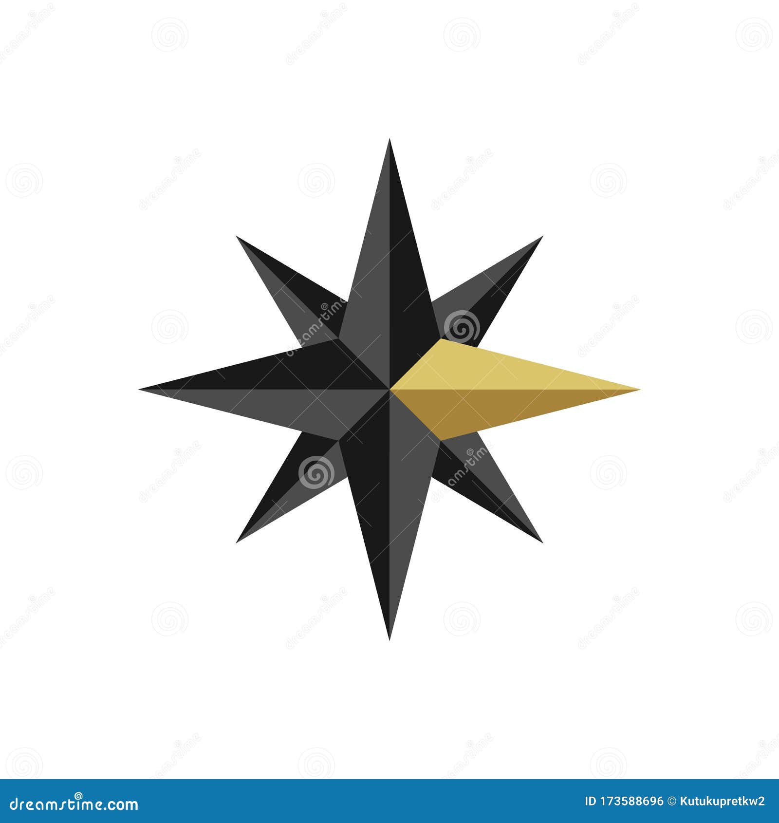 Compass Rose Vector Logo Template Illustration Design. Vector EPS 10 ...