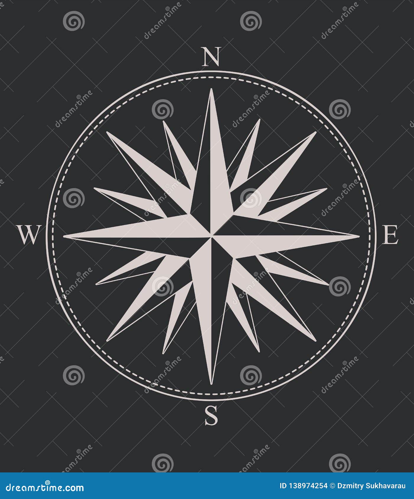 Compass Rose or Windrose. Rose of the Winds. Flat Icon for Apps and ... Compass Rose or Windrose. Rose of the Winds. Flat Icon for Apps and ...