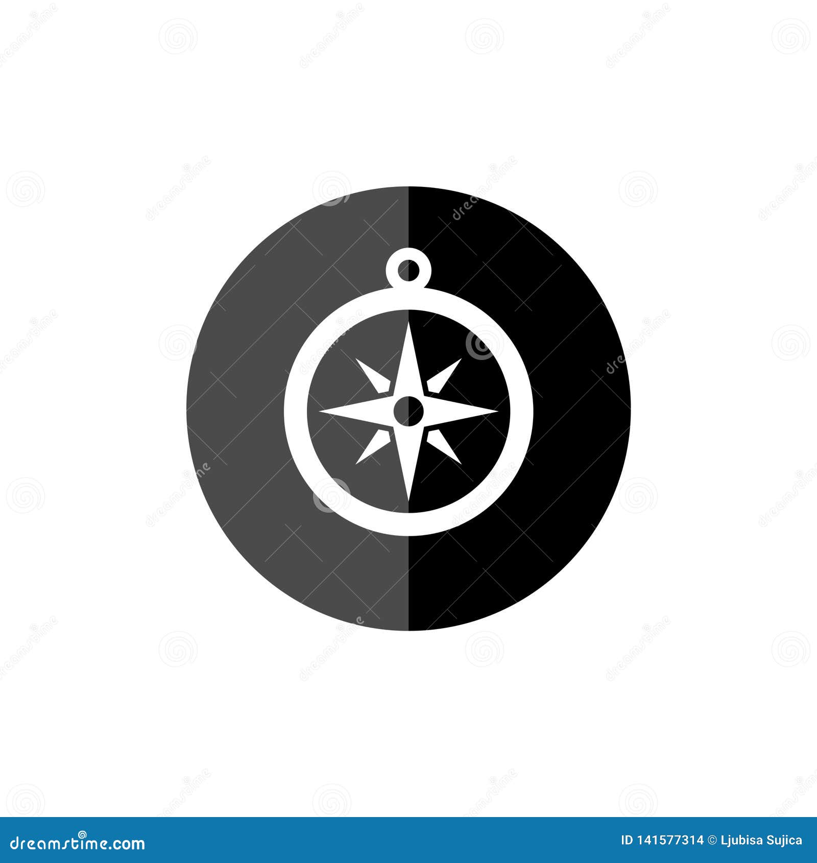 Compass Rose or Windrose, Rose of the Winds Flat Icon Stock Vector ... Compass Rose or Windrose, Rose of the Winds Flat Icon Stock Vector ...