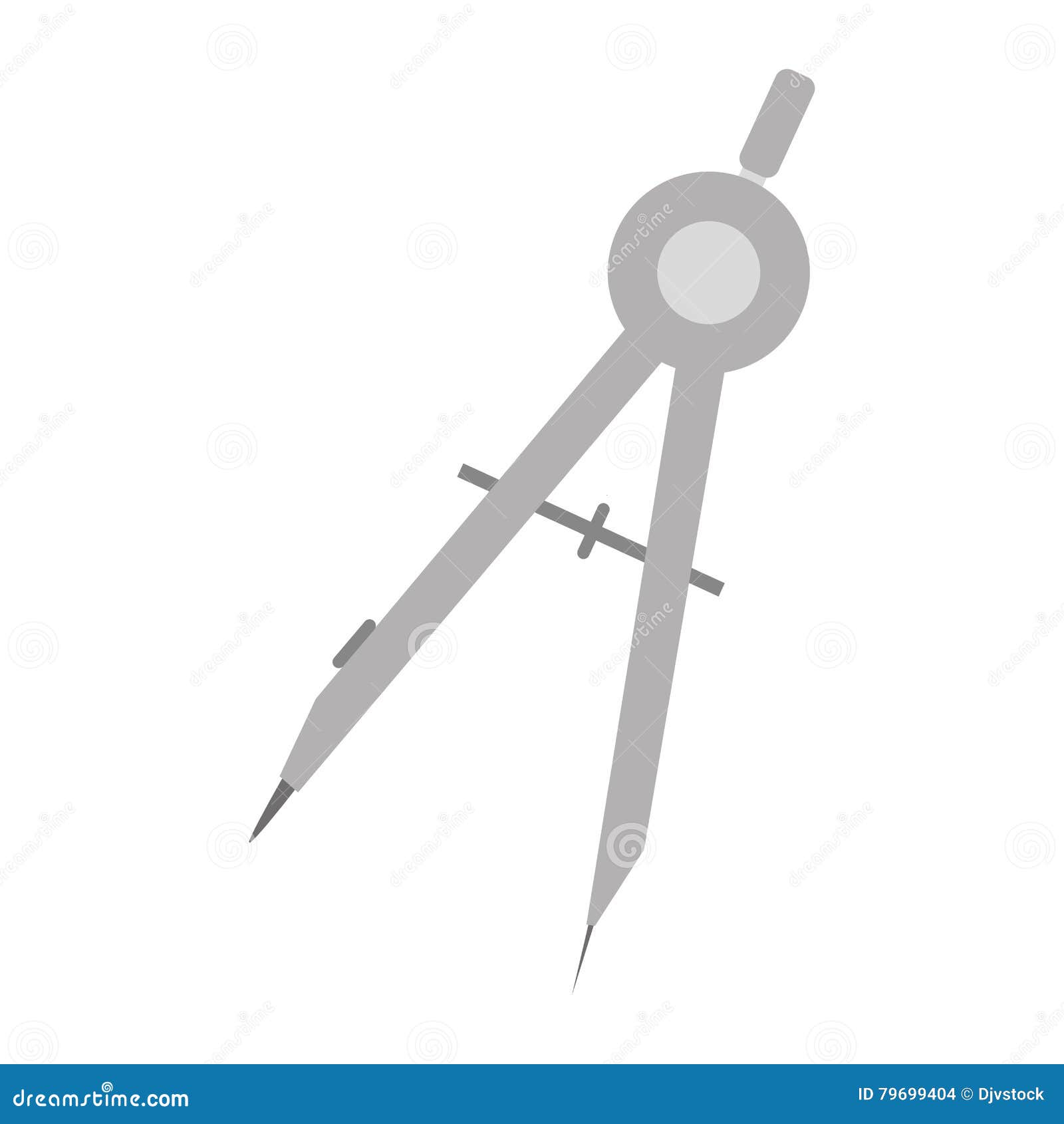 Compass School Supply Isolated Icon Stock Vector - Illustration of ...