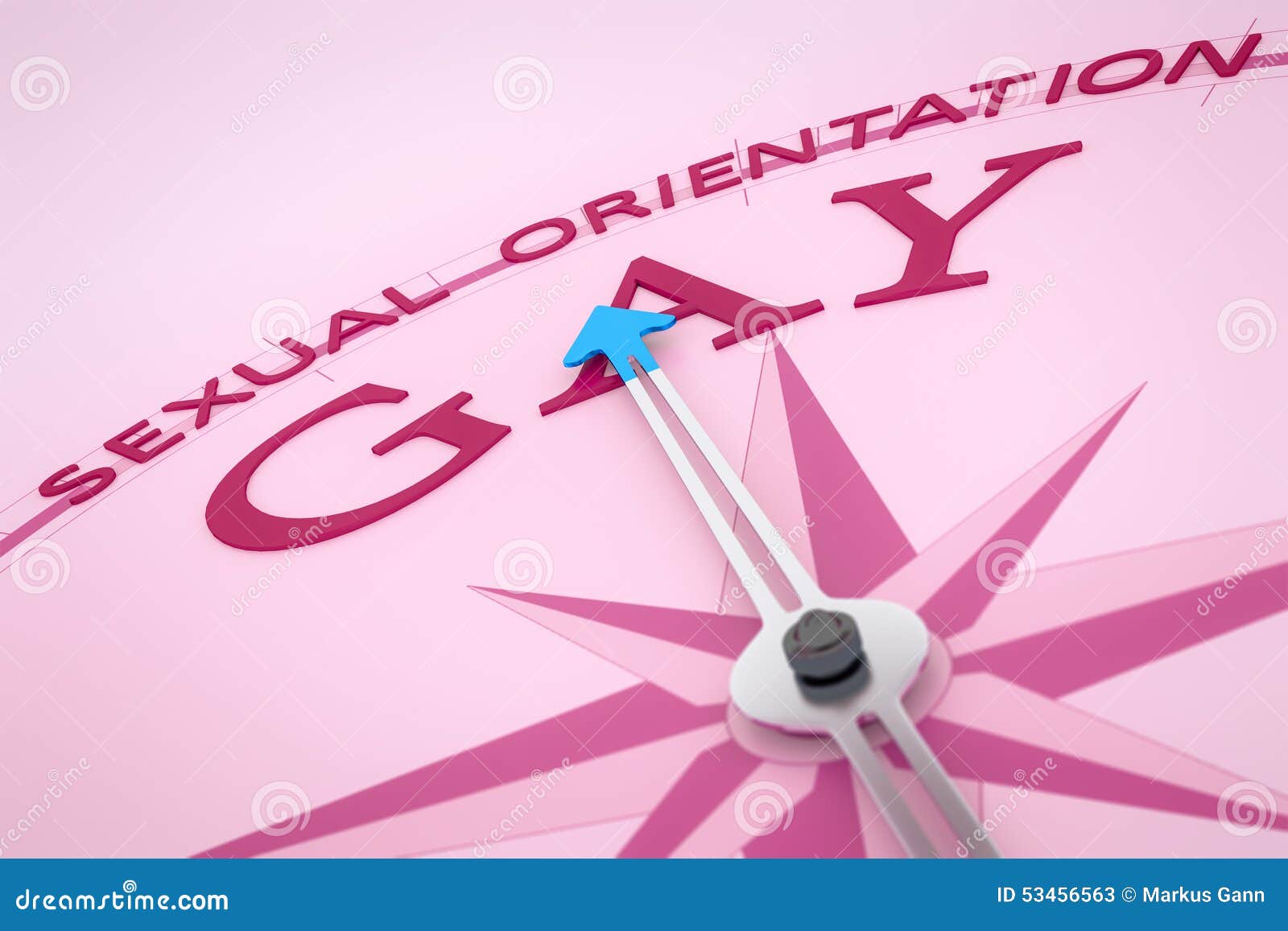 Compass Sexual Orientation Stock Illustration Illustration Of Blue