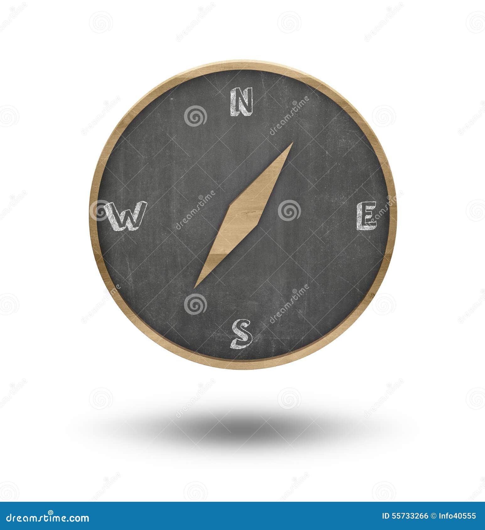 Compass shape blackboard stock photo. Image of guidance - 55733266