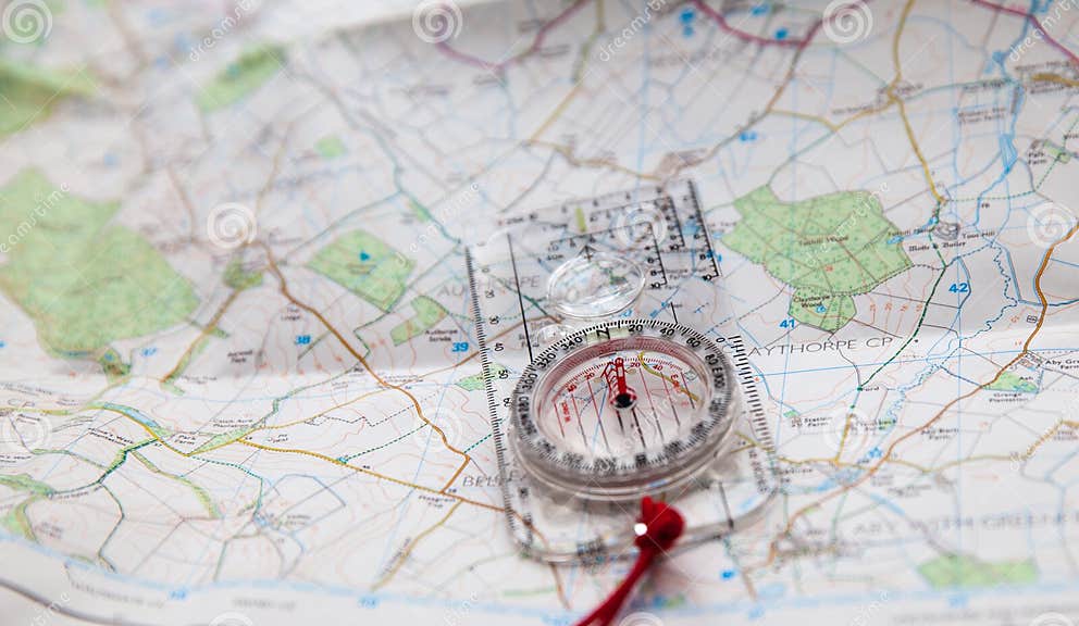 Compass stock photo. Image of navigation, direction, geography - 40890438