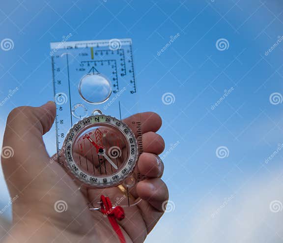 Compass stock image. Image of shape, single, adventure - 40890465
