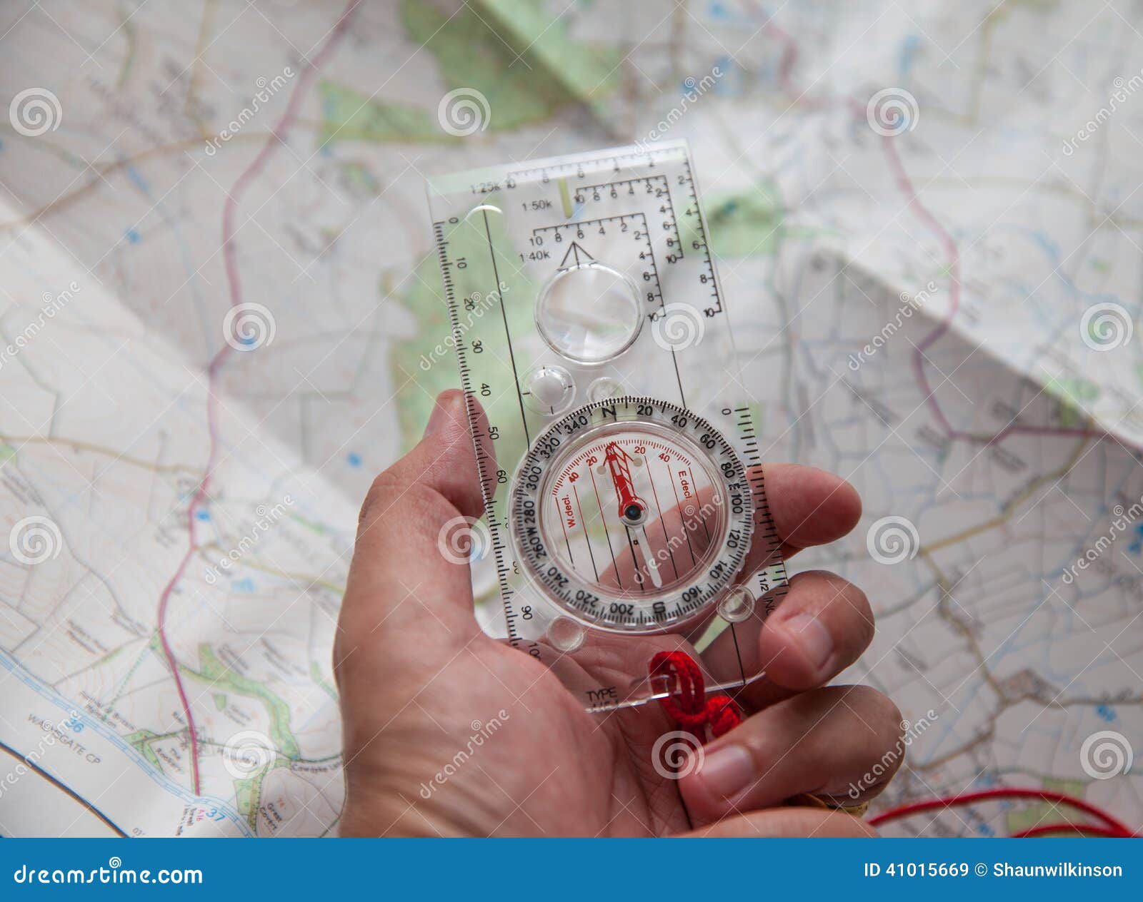 Compass stock image. Image of adventure, direction, orienteering - 41015669