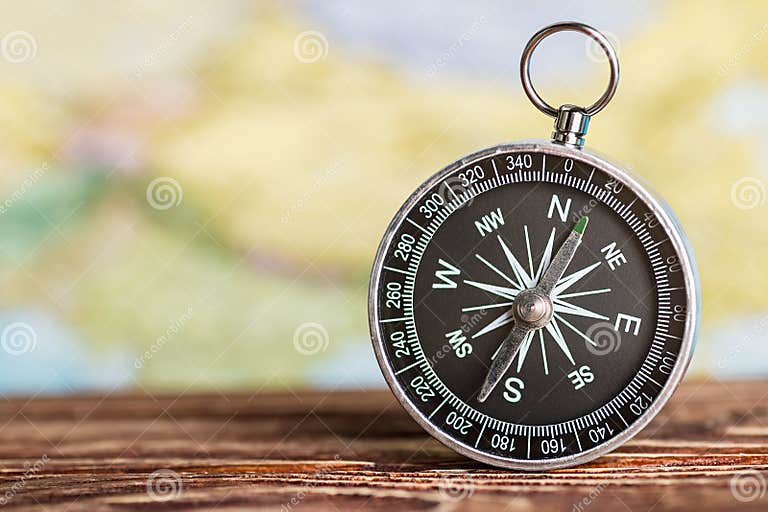 Compass Showing the Direction Stock Photo - Image of location, compass ...