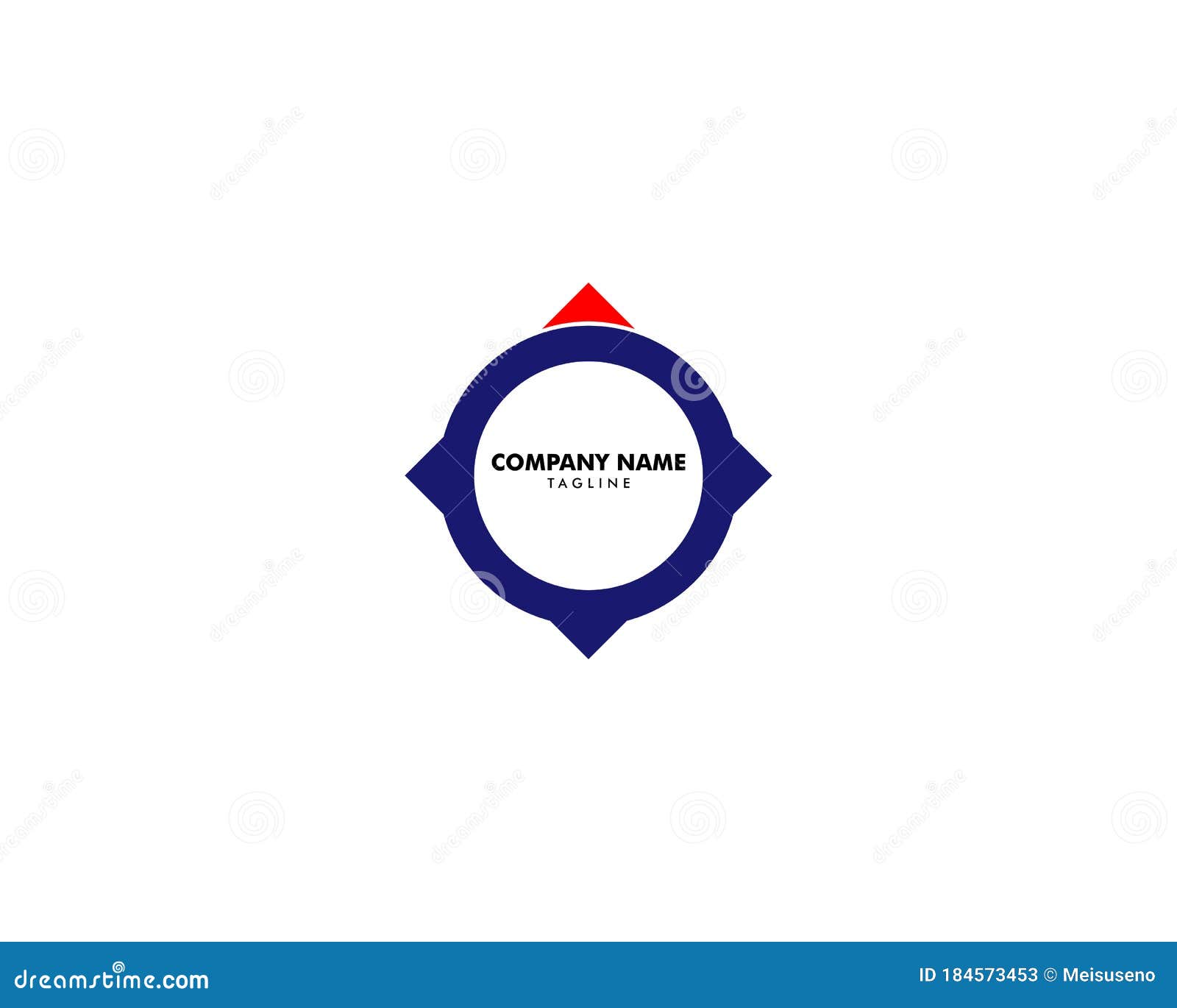 Compass South Logo Template Design Stock Vector - Illustration of ...
