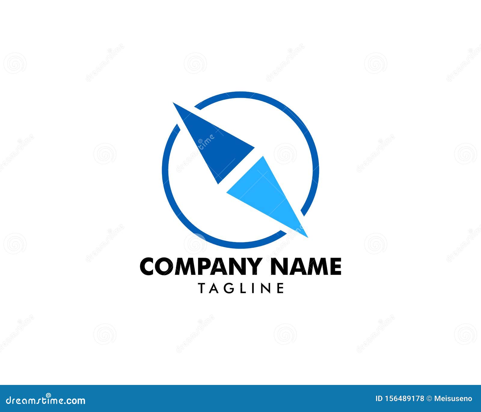 Compass Southeast Logo Template Design Stock Vector - Illustration of ...