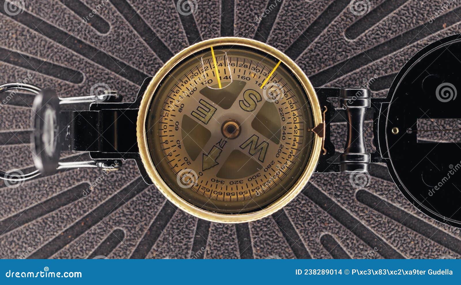 Compass Spinning Around on Boat Table Stock Footage - Video of ...