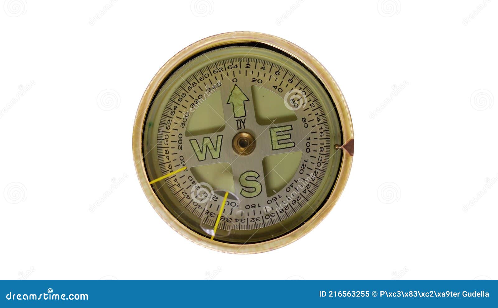 Compass Spinning Around on Boat Table Stock Video - Video of background ...