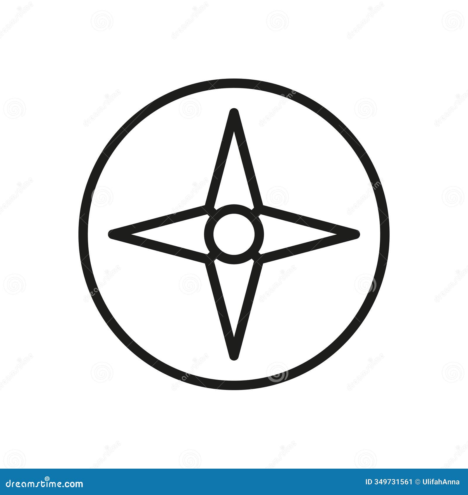 Compass Stationary Icon Vector Design Templates Simple and Modern Stock ...