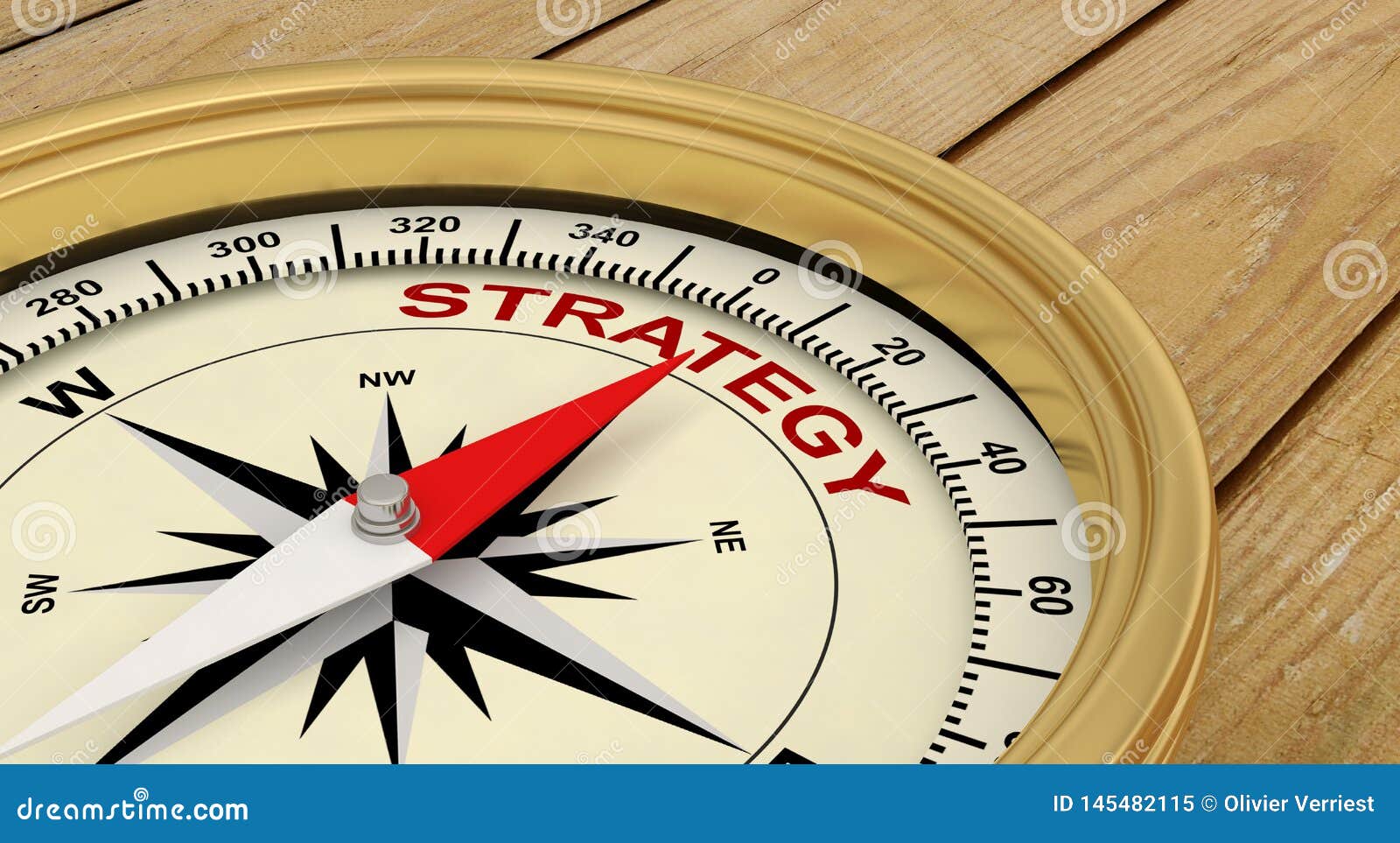 Compass Strategy Development Business Stock Image - Image of evolution ...