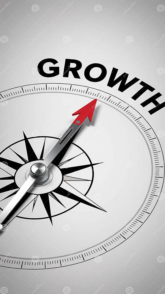 Compass Structure Points Towards Growth, Symbolizing Direction in ...