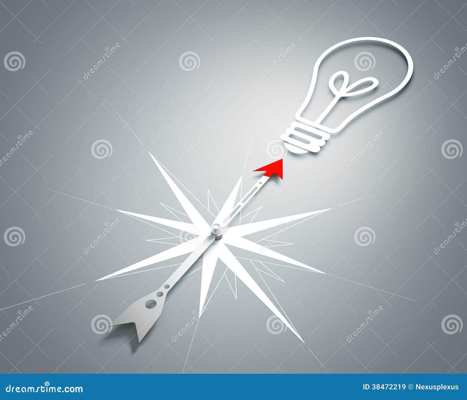 Compass of success stock illustration. Illustration of design - 38472219