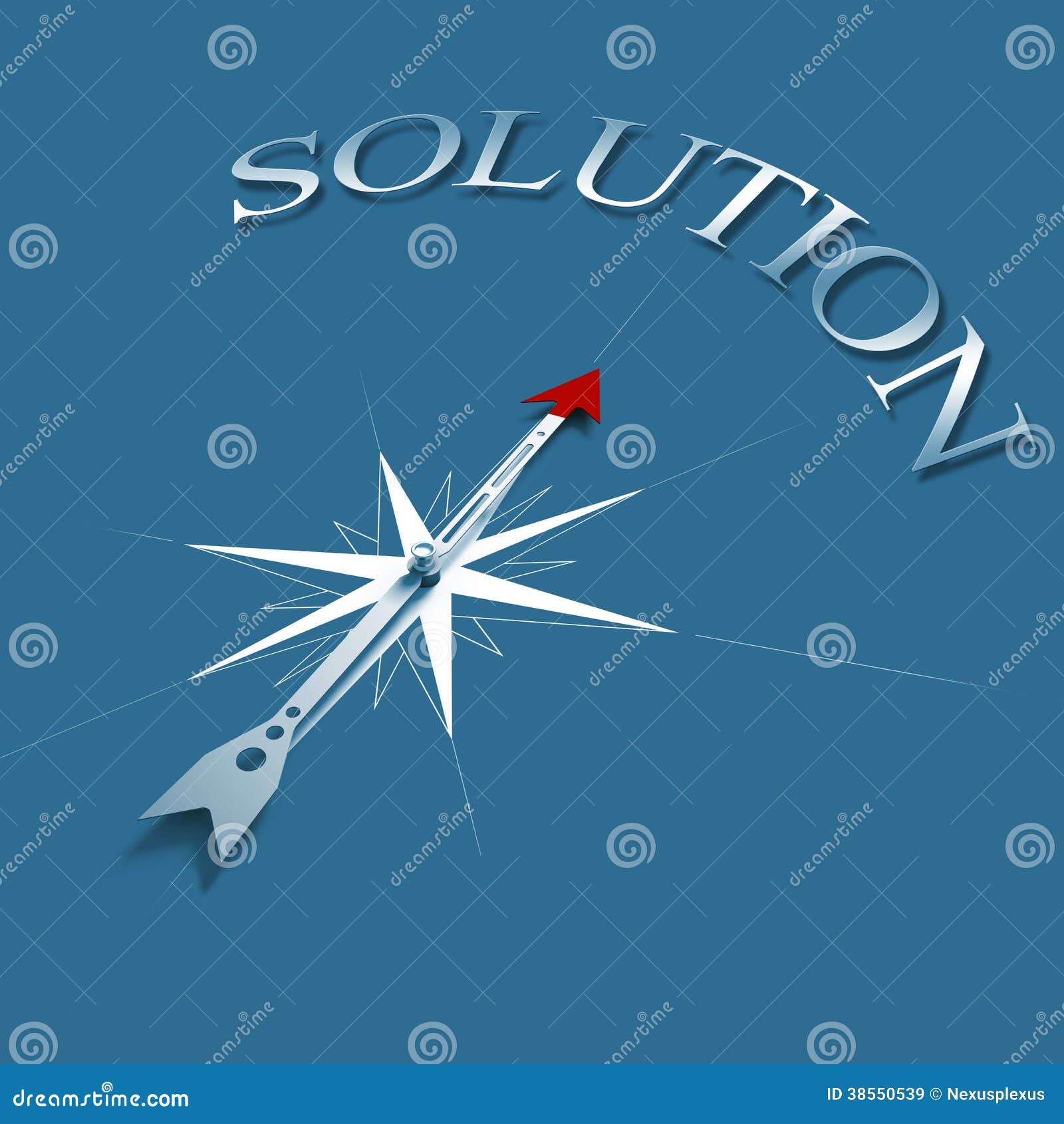 Compass of success stock illustration. Illustration of progress - 38550539