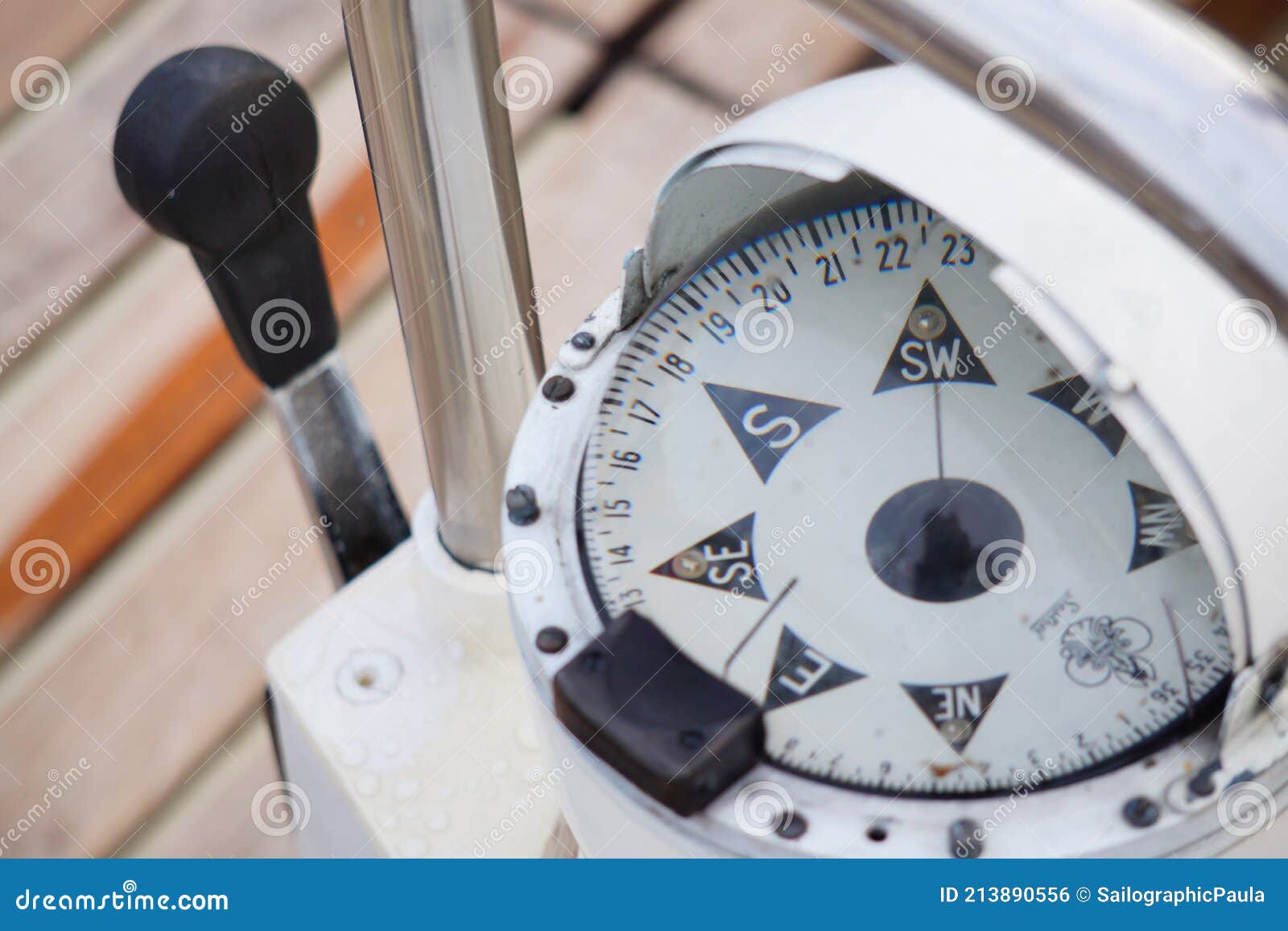 Compass Course Calculation, Navigation, Sea Chart. Direction In ...
