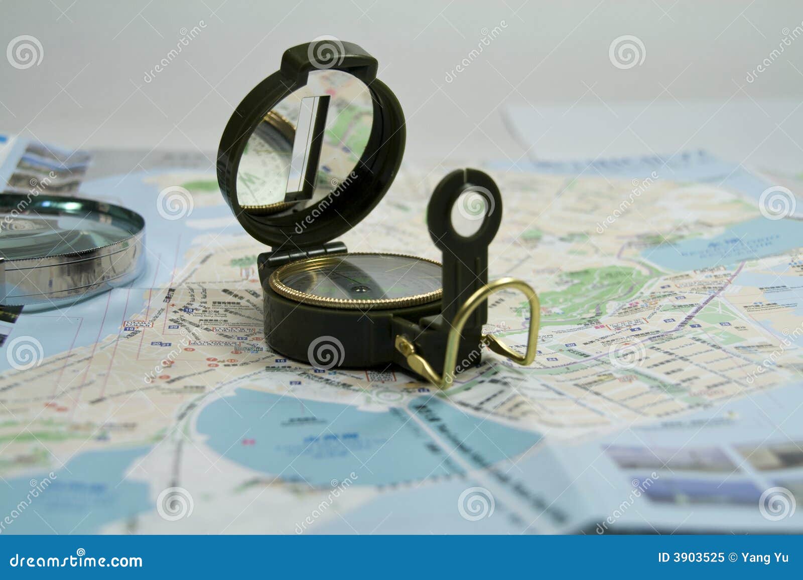 Compass travel concept stock image. Image of paper, journey - 3903525