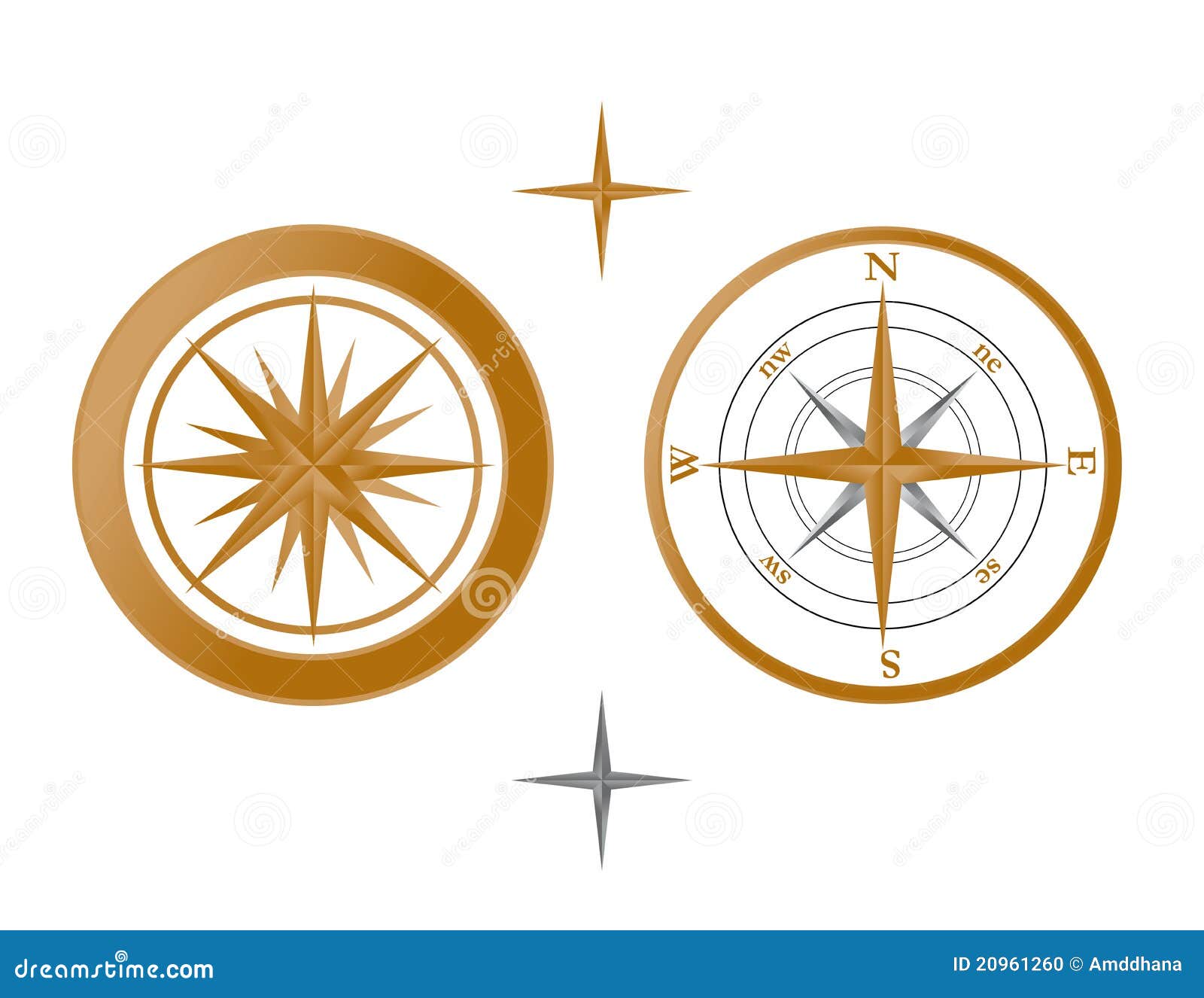 Compass (vector) | CartoonDealer.com #10009045
