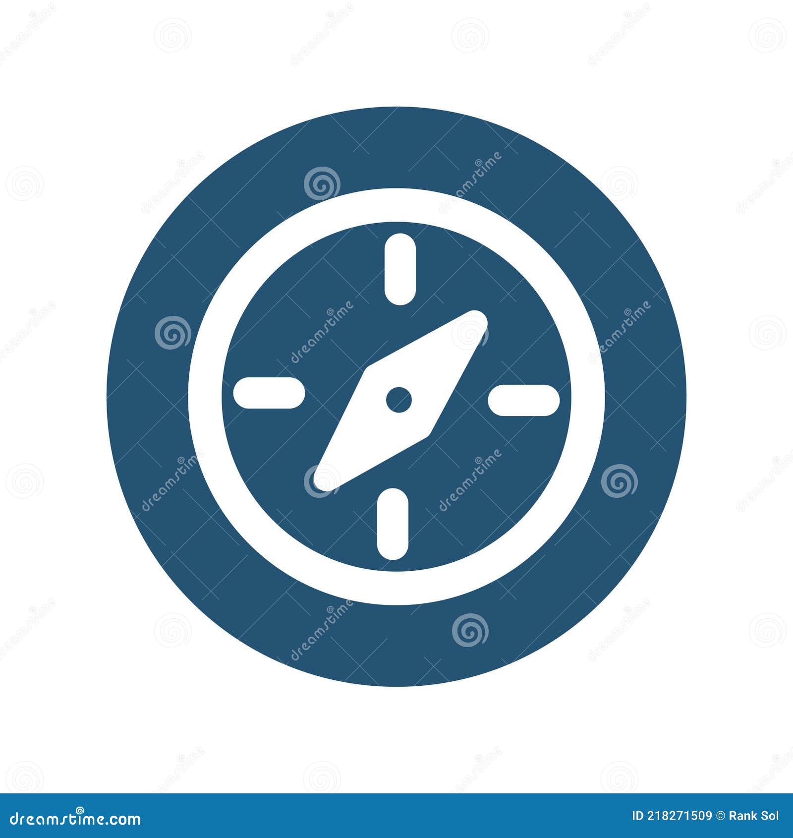 Compass Vector Icon Which Can Easily Modify or Edit Stock Vector ...