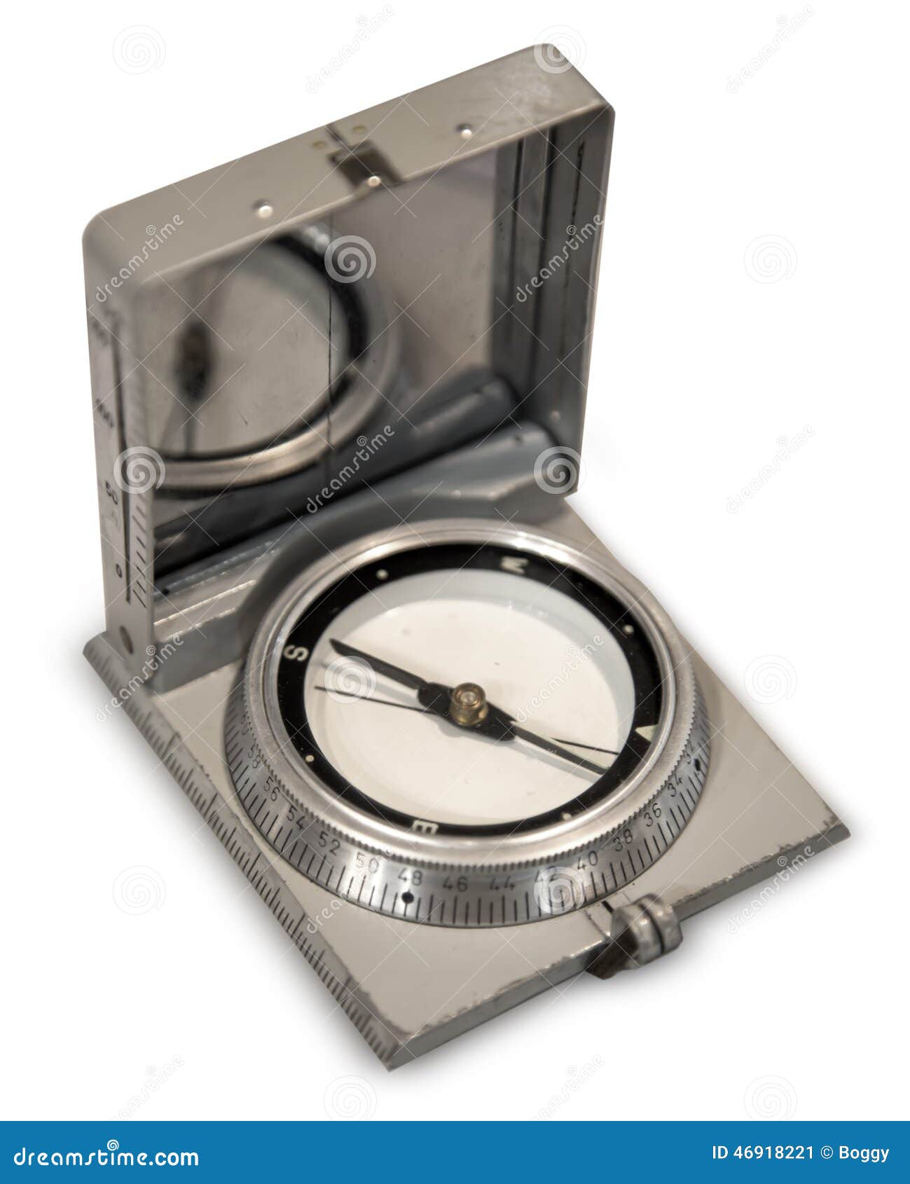 Compass stock image. Image of view, magnet, geological - 46918221