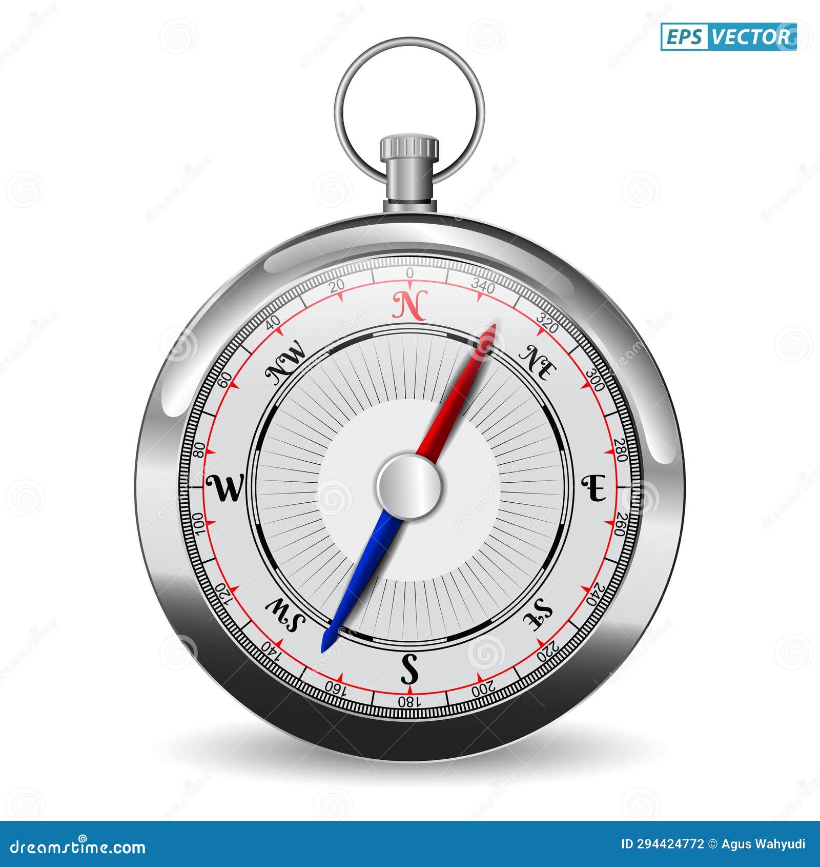 Set of Realistic Wind Compass Marine Isolated. Eps Vector.. Stock ...