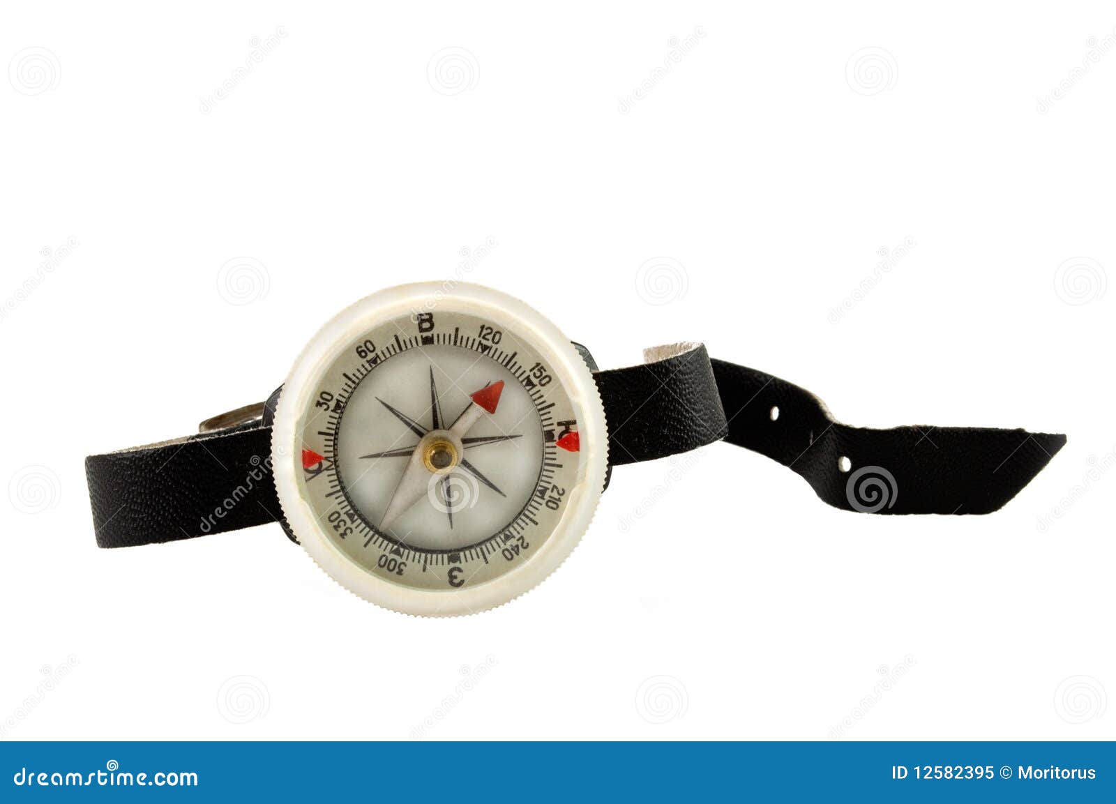 Compass on White Background Stock Image - Image of guidance, directions ...