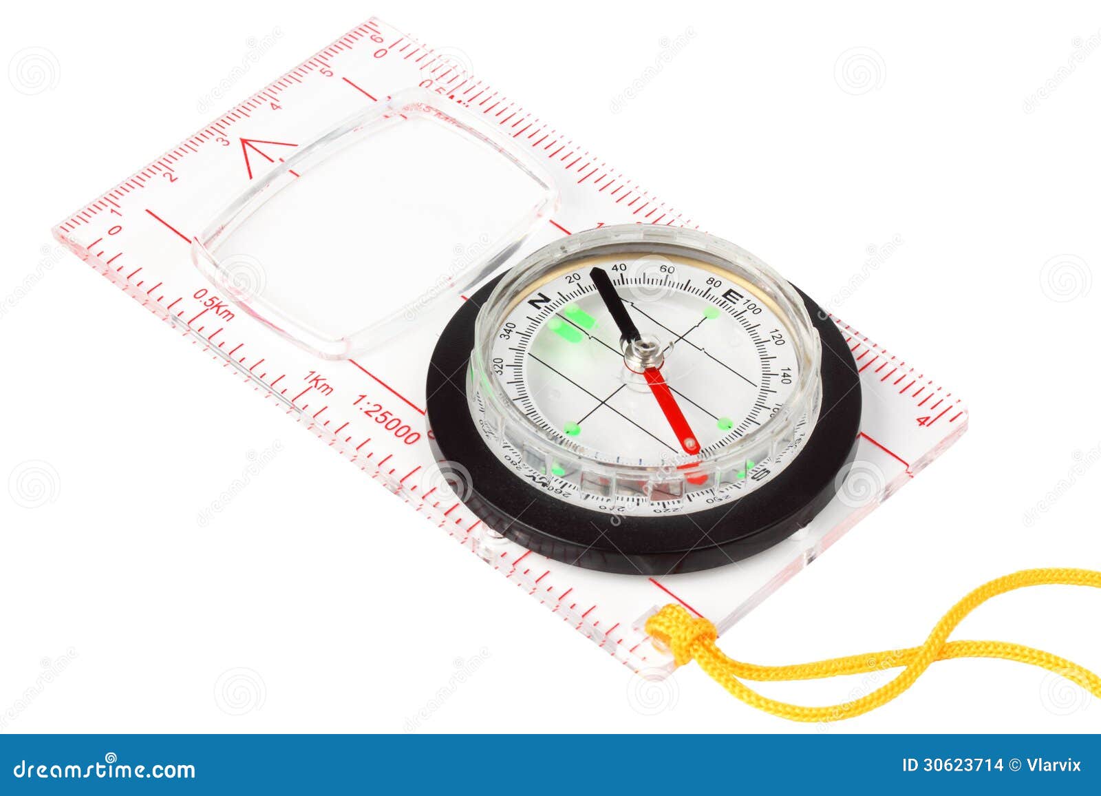 Compass on a White Background Stock Photo - Image of ruler, isolated ...