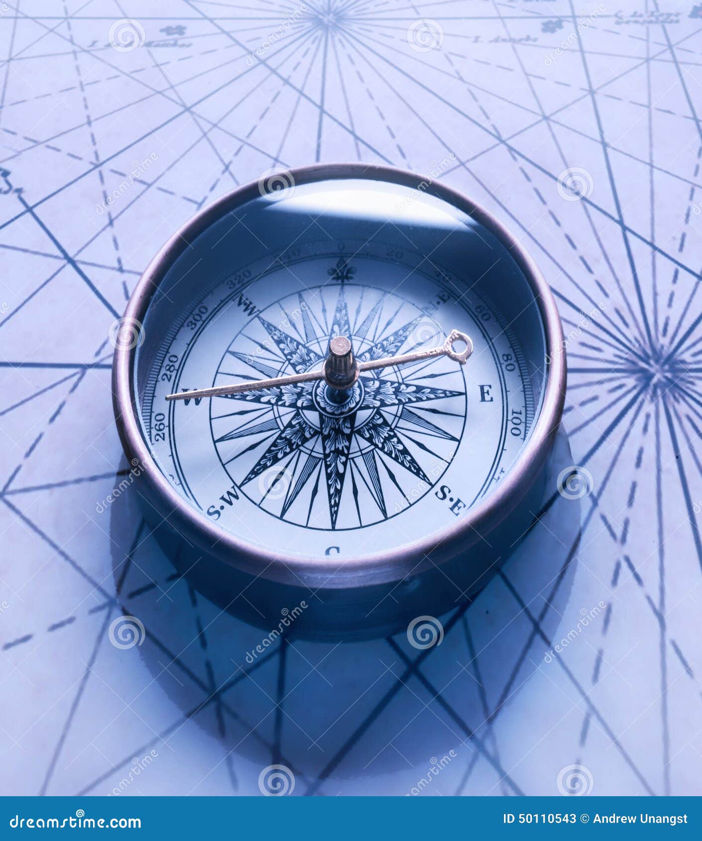 Compass on white stock image. Image of white, people - 50110543