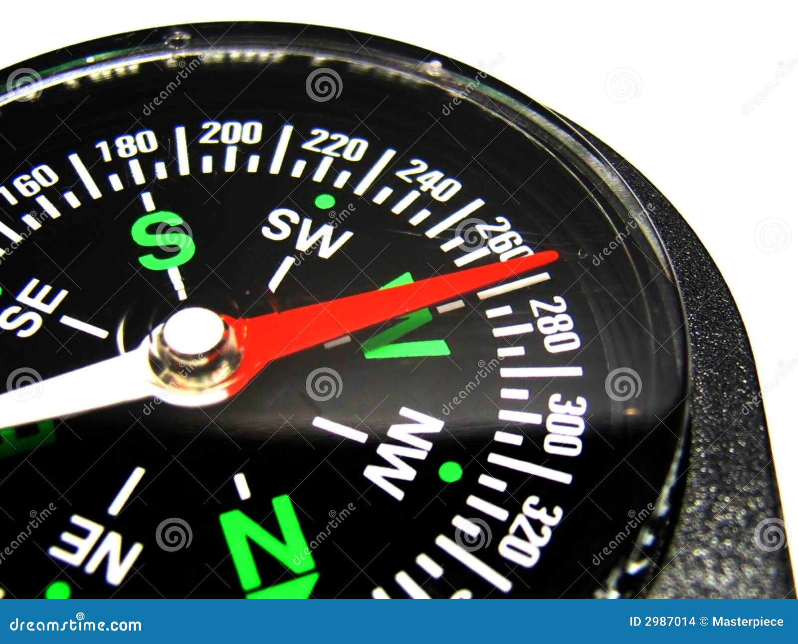 Compass on white closeup stock photo. Image of measurement - 2987014