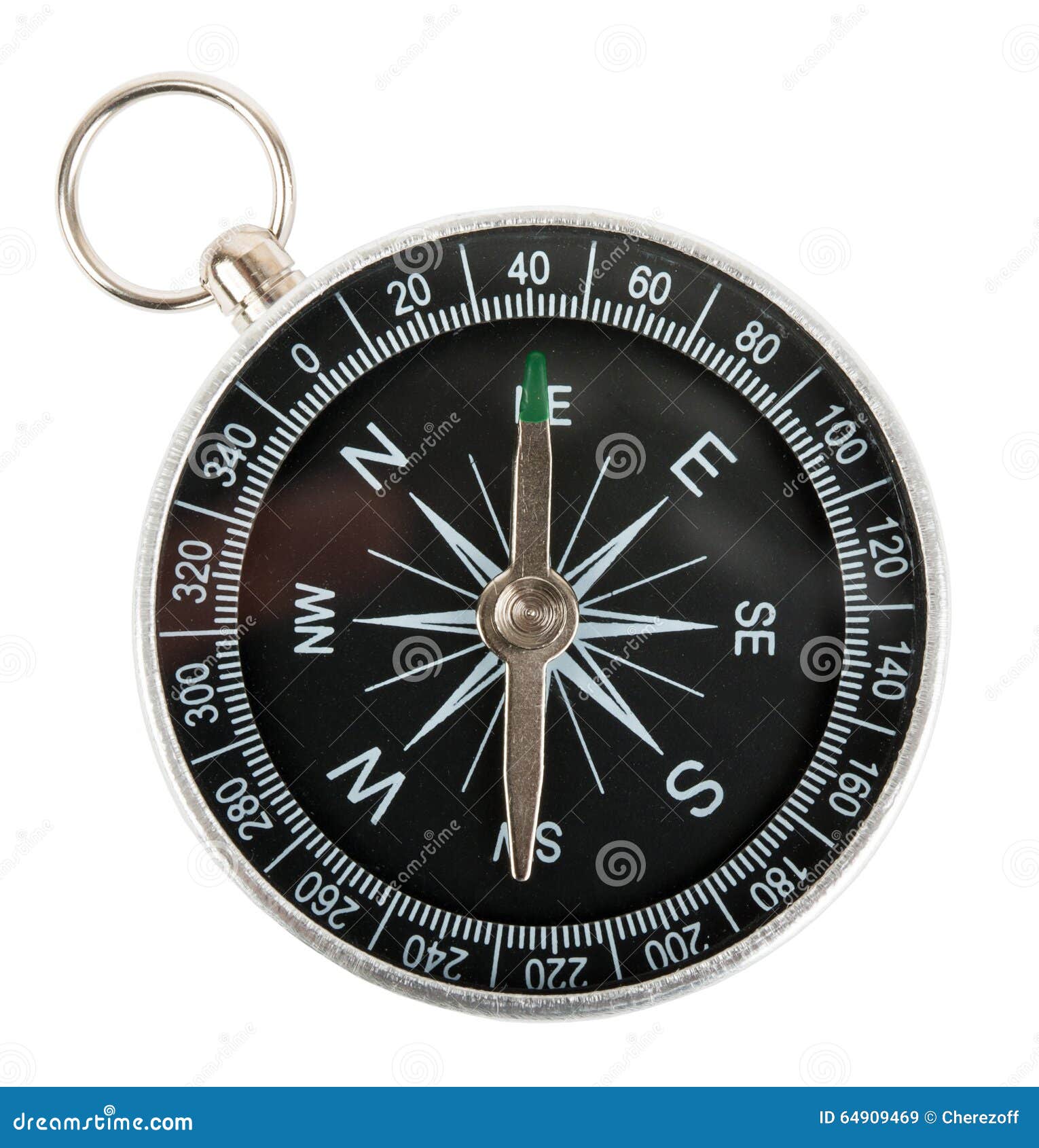 Compass on white stock image. Image of number, compass - 64909469