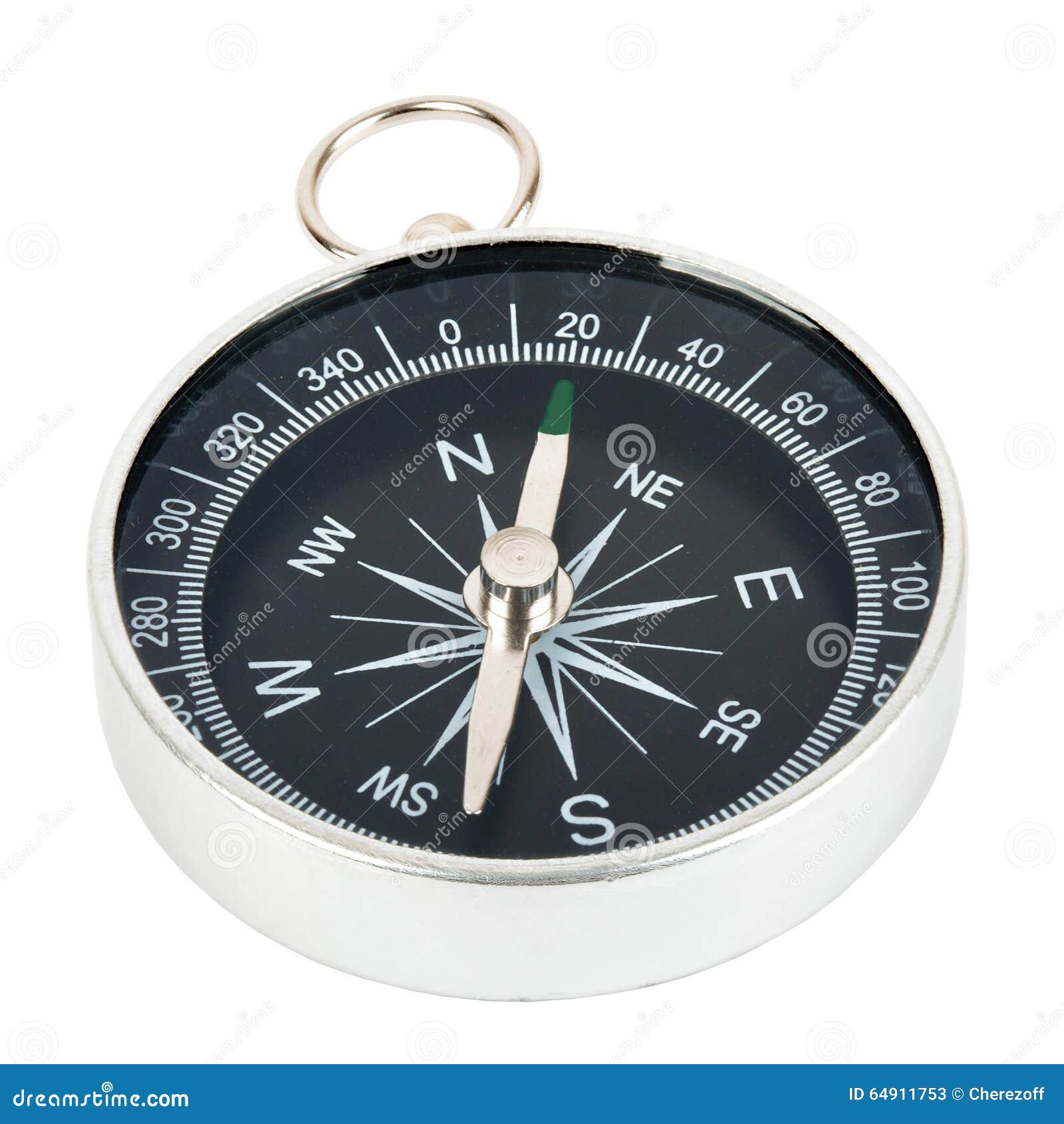 Compass on white stock image. Image of west, arrow, round - 64911753