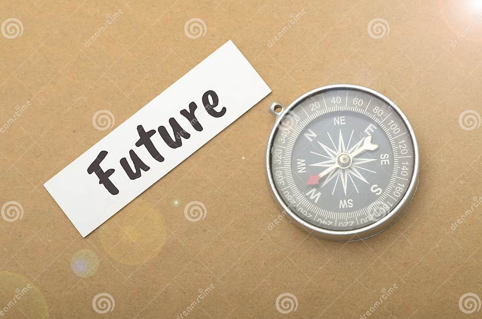 The Compass and the Word "Future" Suggest that Finding Our Direction ...