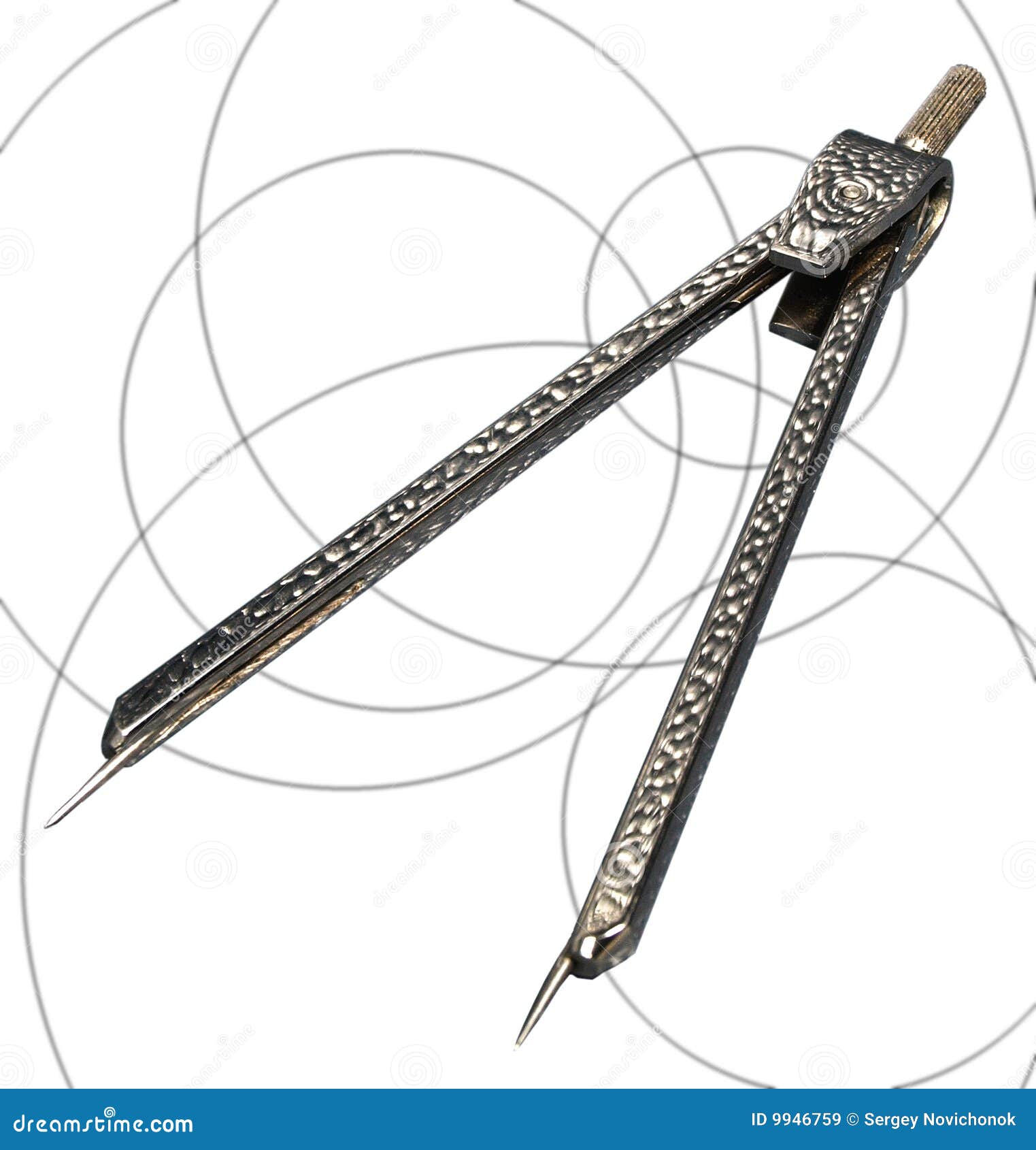 Compasses stock image. Image of precision, circumference - 9946759