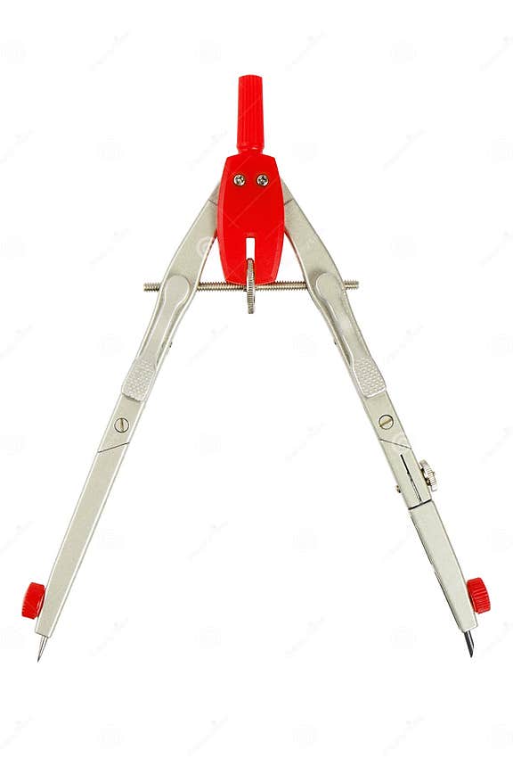 Compasses Wide Open stock photo. Image of geometry, isolated - 30662412