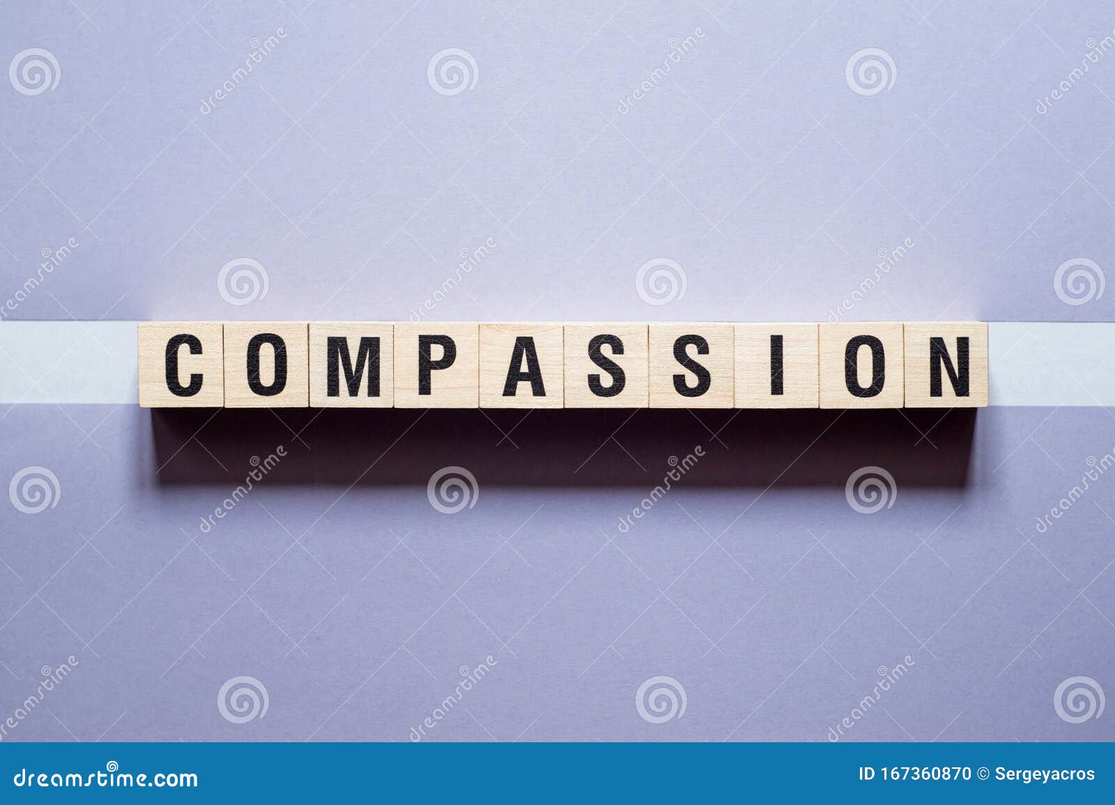 Compassion Word Concept on Cubes Stock Photo - Image of charismatic ...