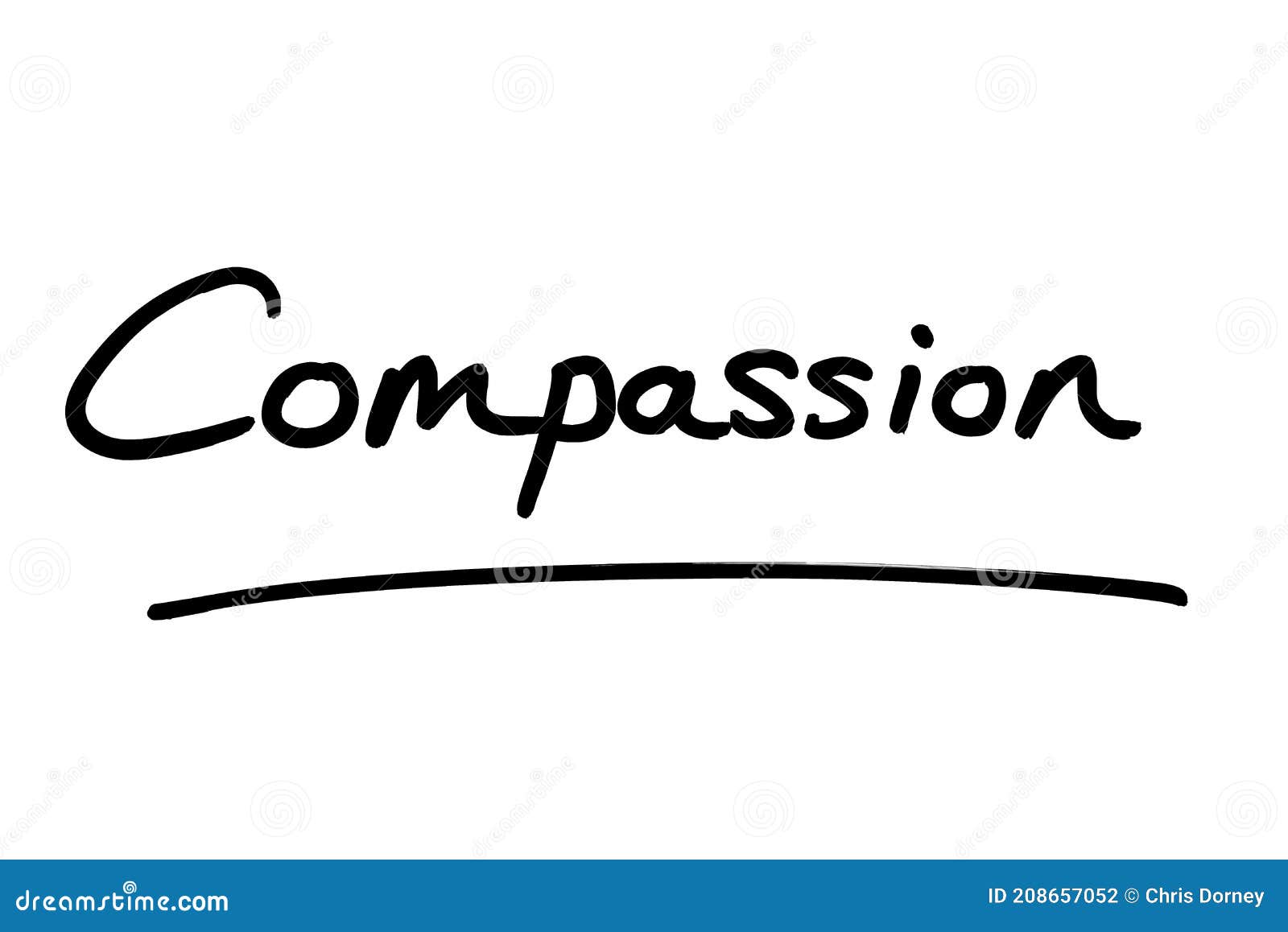 Compassion stock illustration. Illustration of compassion - 208657052
