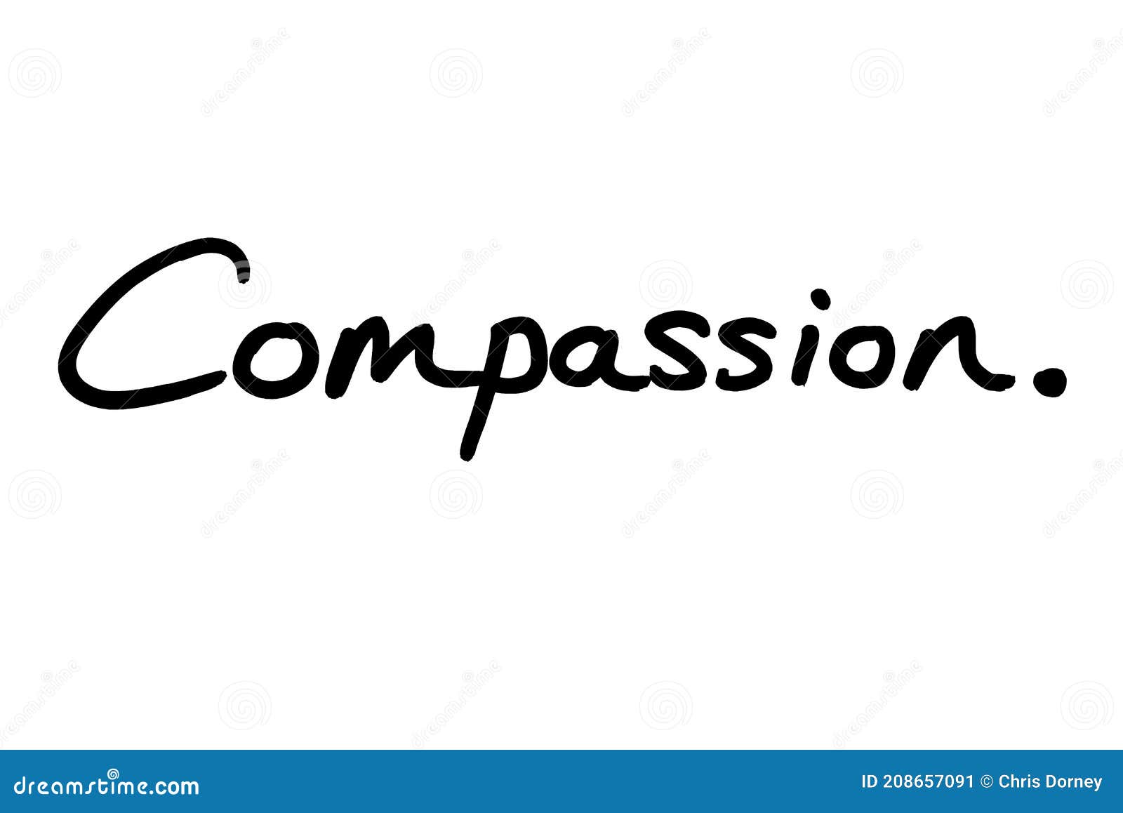 Compassion stock illustration. Illustration of kindness - 208657091